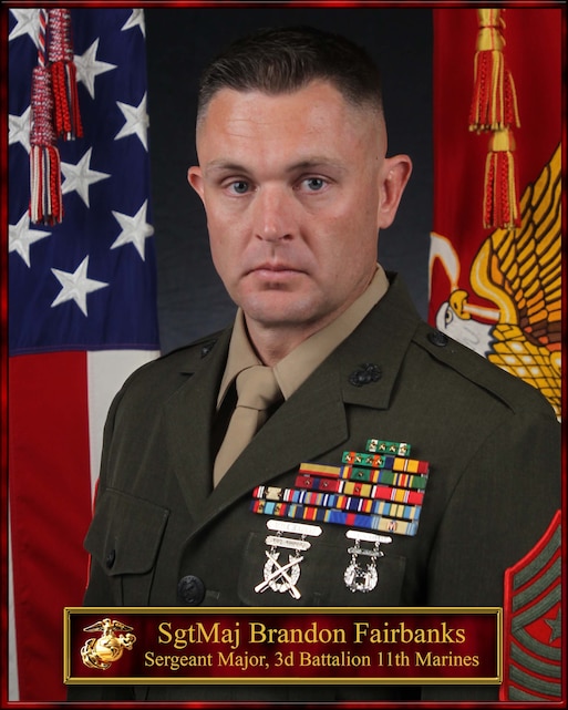 SgtMaj Brandon Fairbanks > 1st Marine Division > Biography