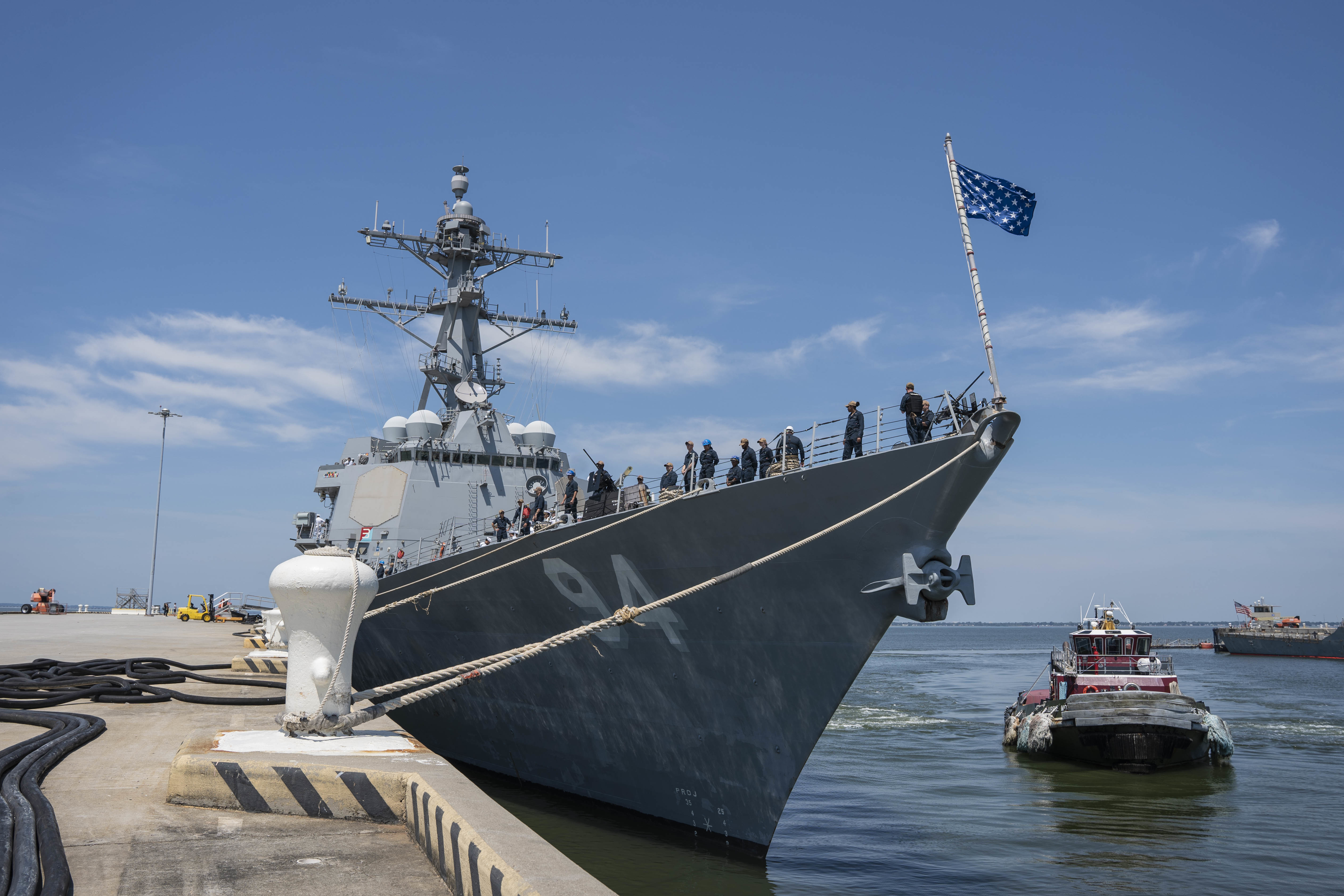 USS Nitze Departs on Deployment > United States Navy > News Stories