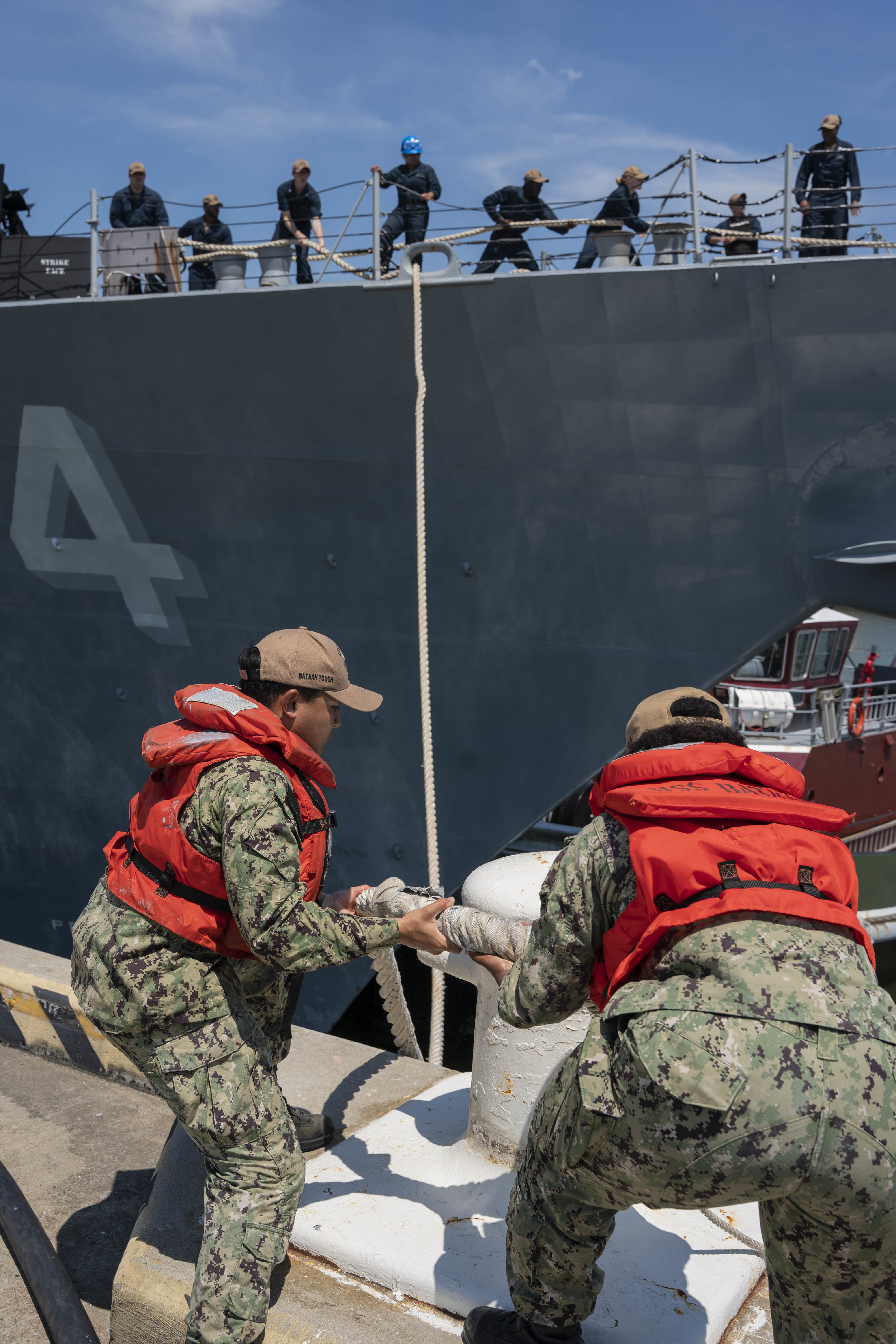 USS Nitze Departs on Deployment > United States Navy > News Stories