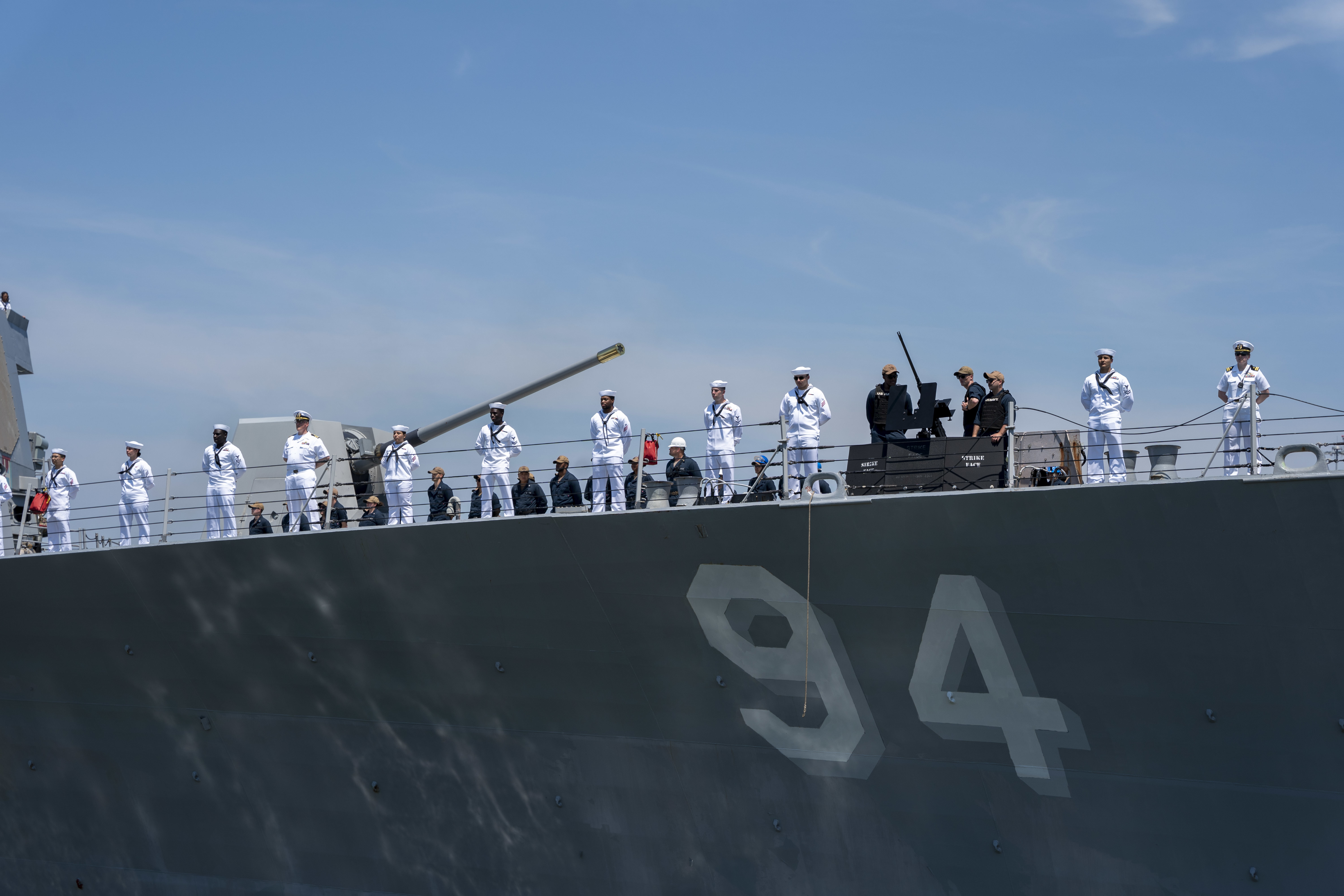 USS Nitze Departs on Deployment > United States Navy > News Stories