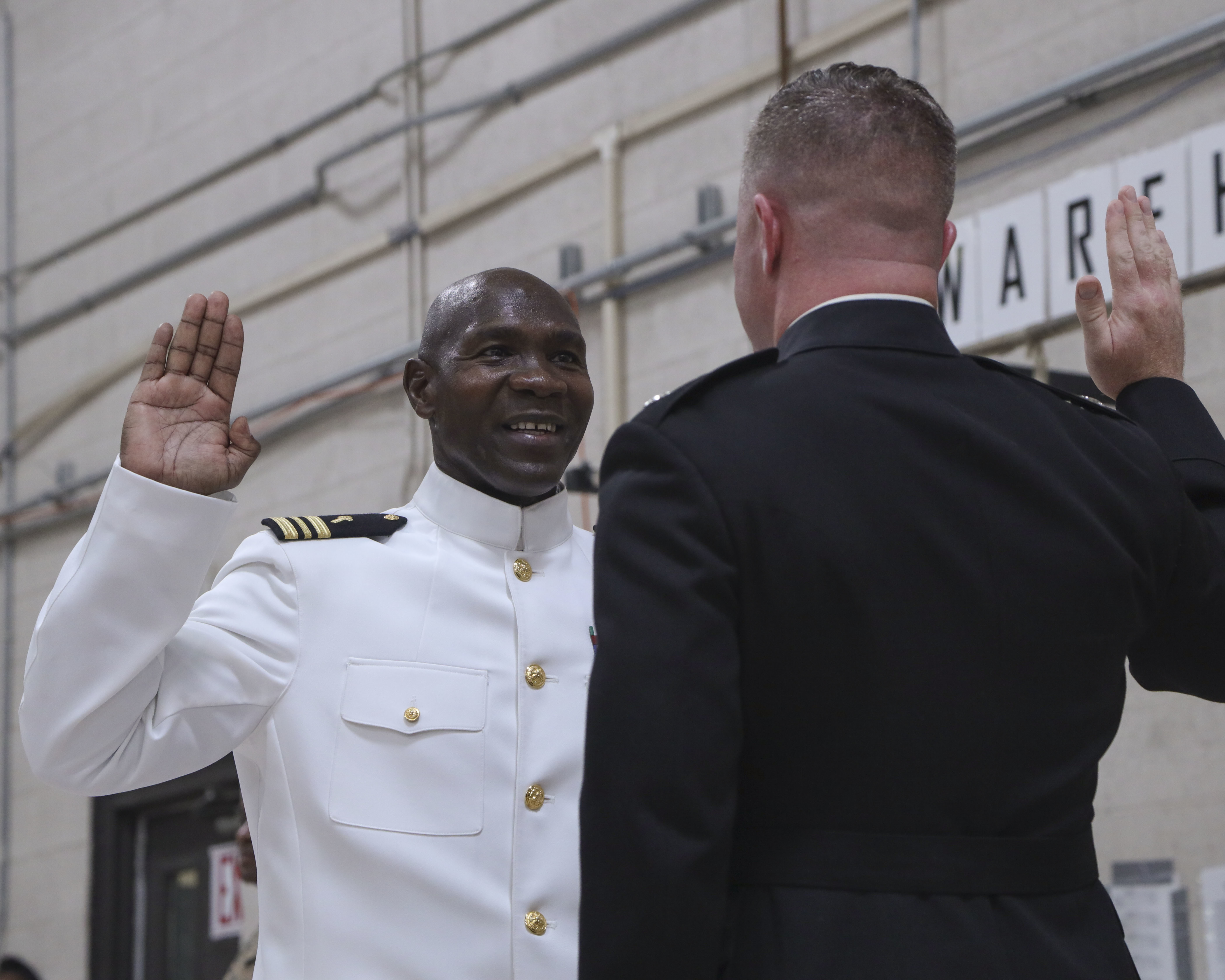 U.S. Navy Cmdr. Deven Foster’s Promotion Ceremony