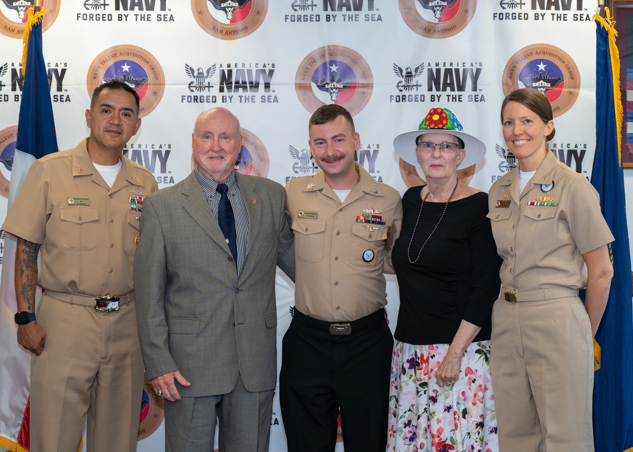 Navy Talent Acquisition Group San Antonio hosts frocking ceremony ...