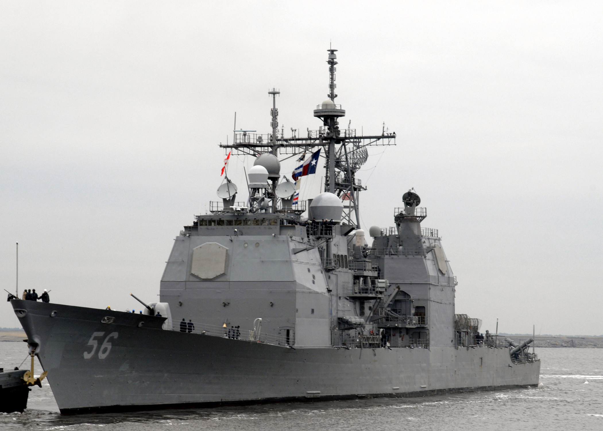 USS San Jacinto (CG 56) arrives in Split, Croatia > United States Navy ...