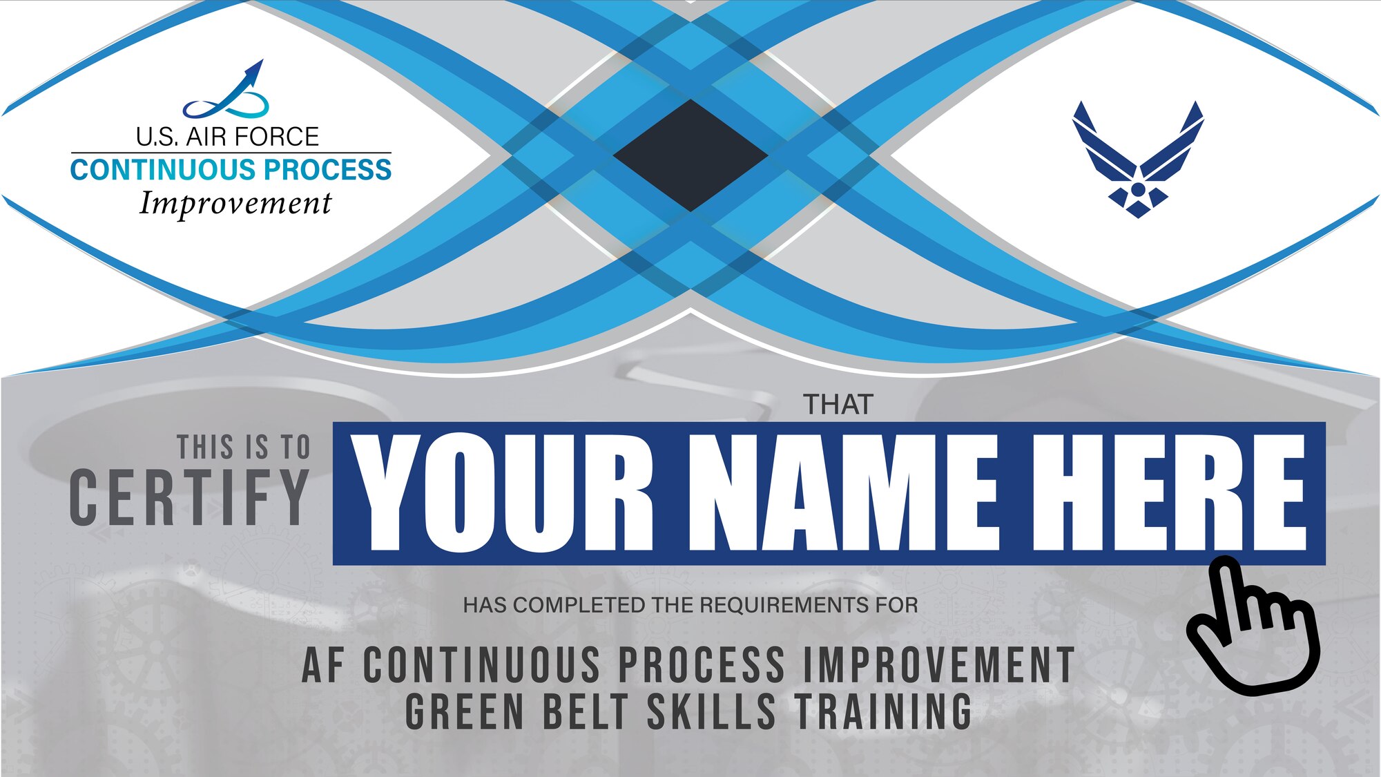 Green Belt Training Available to All Airmen > 477th Fighter Group > Display