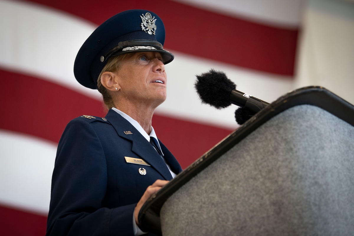 Welcome Col. Allison Black: 1st SOW change of command ceremony ...