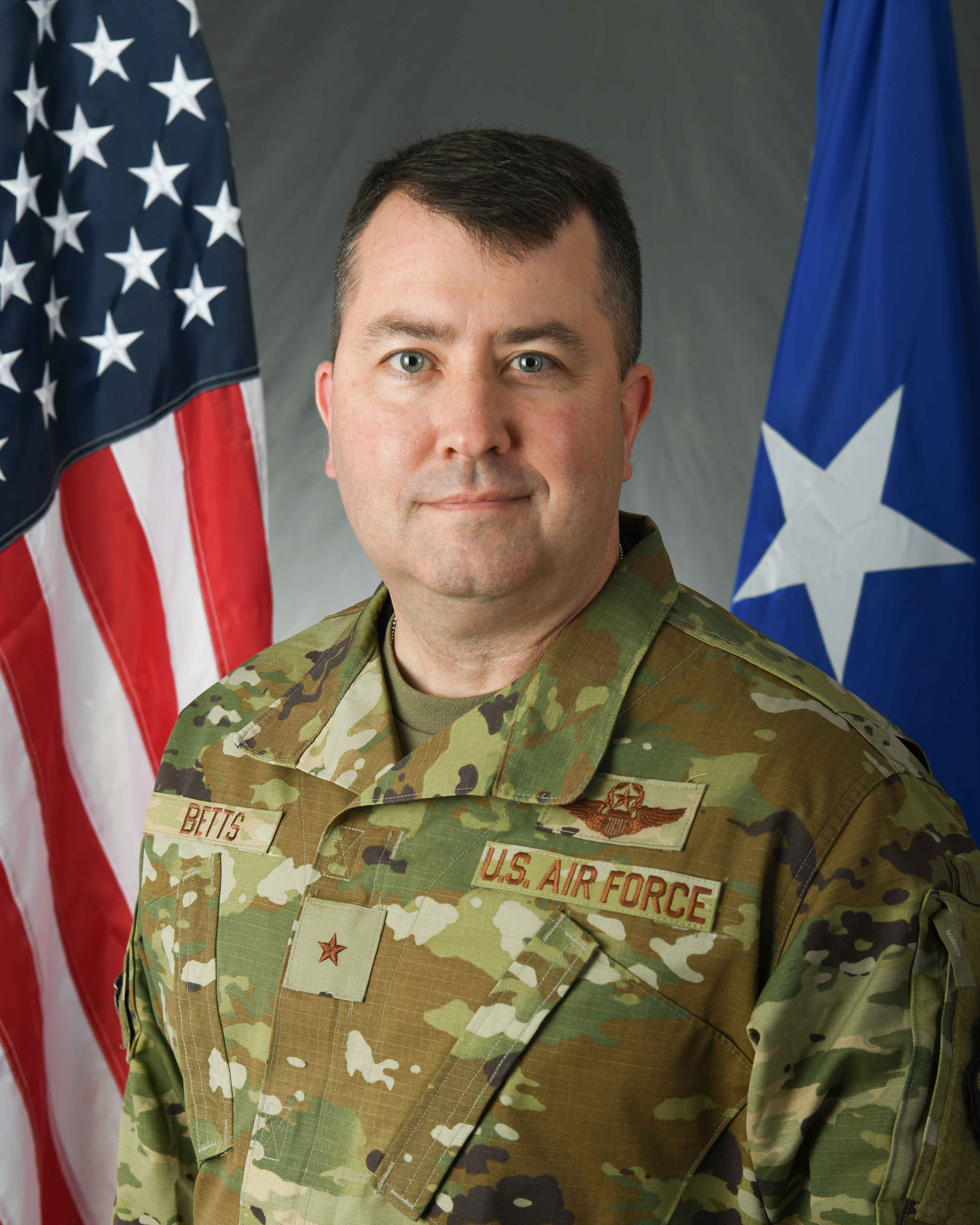 WILLIAM D. BETTS > Air Force > Biography Display