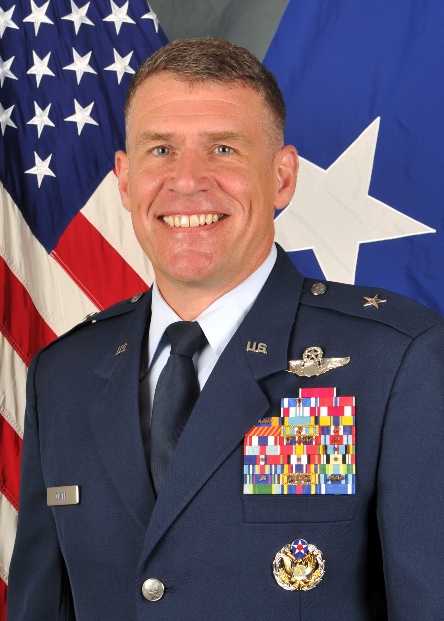 ANDREW M. CLARK > Air Force > Biography Display