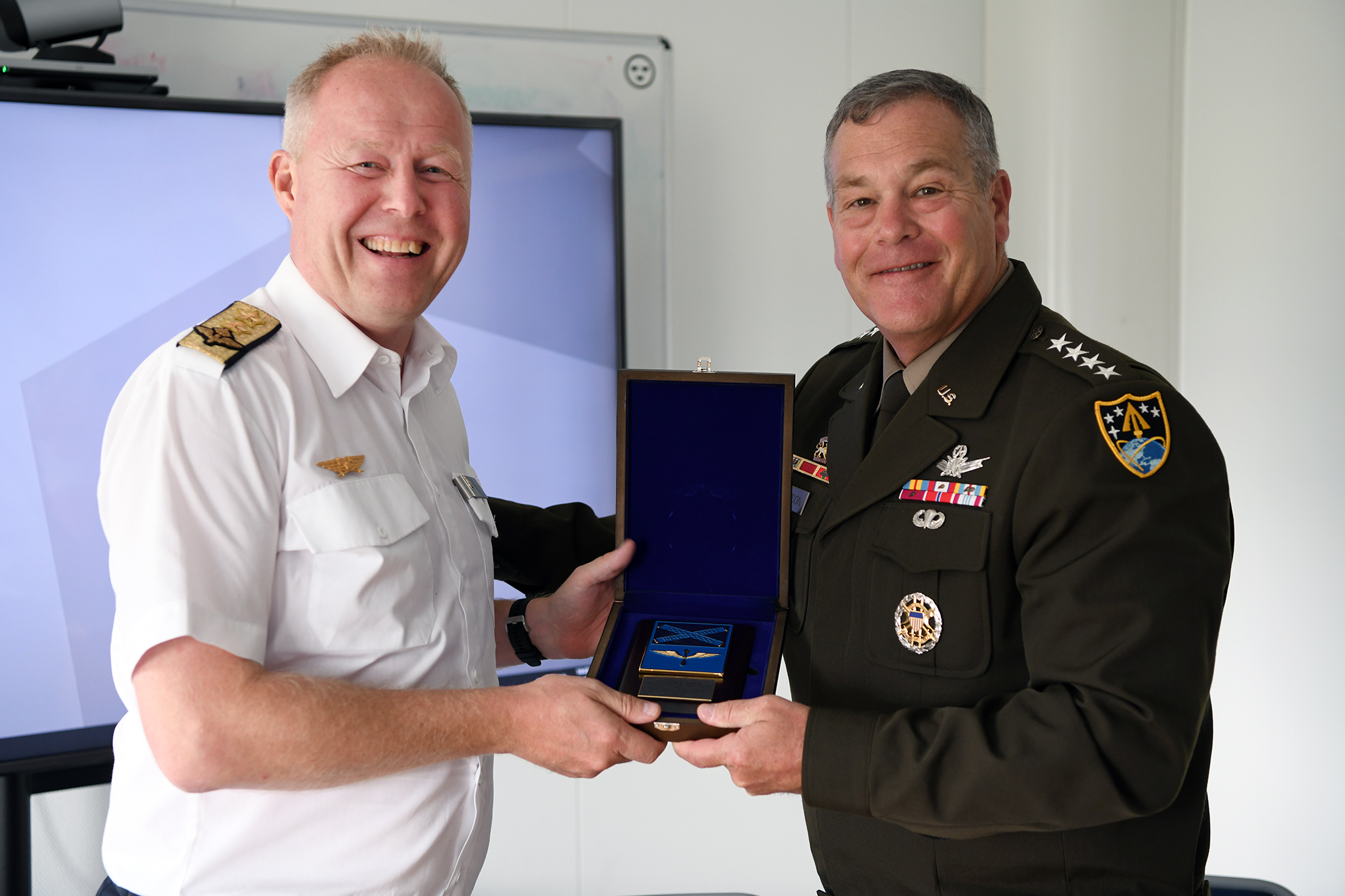 U.S. Space Command Commander travels to the European theater to ...