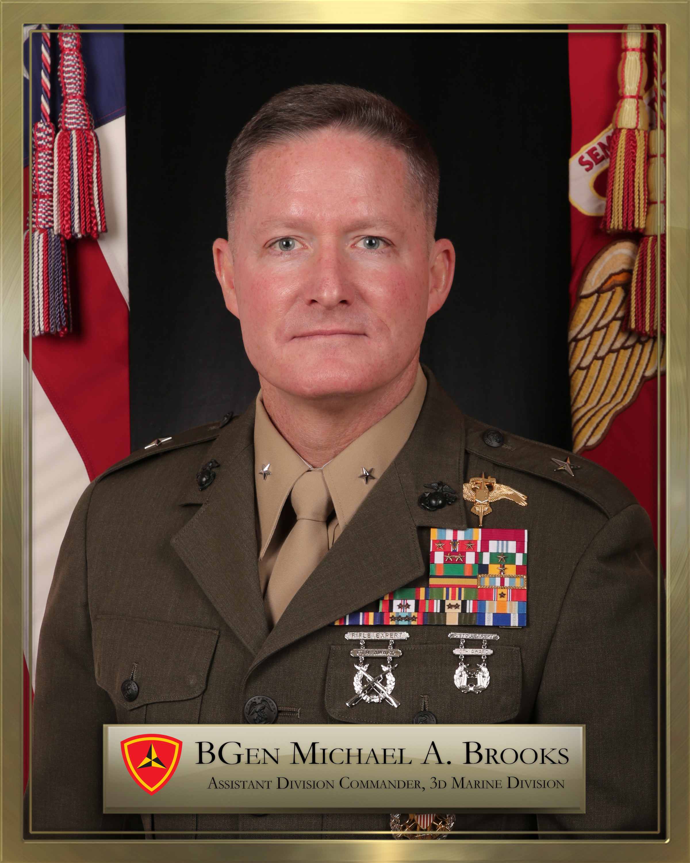 Brigadier General Michael A Brooks Jr 3rd Marine Division Leaders