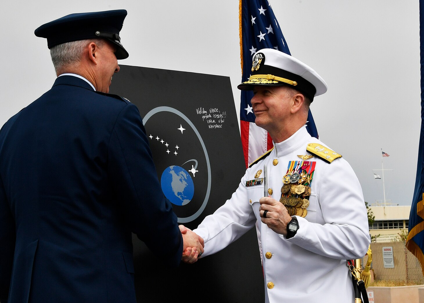 Navy satellite center disestablished; U.S. Space Force assumes command ...