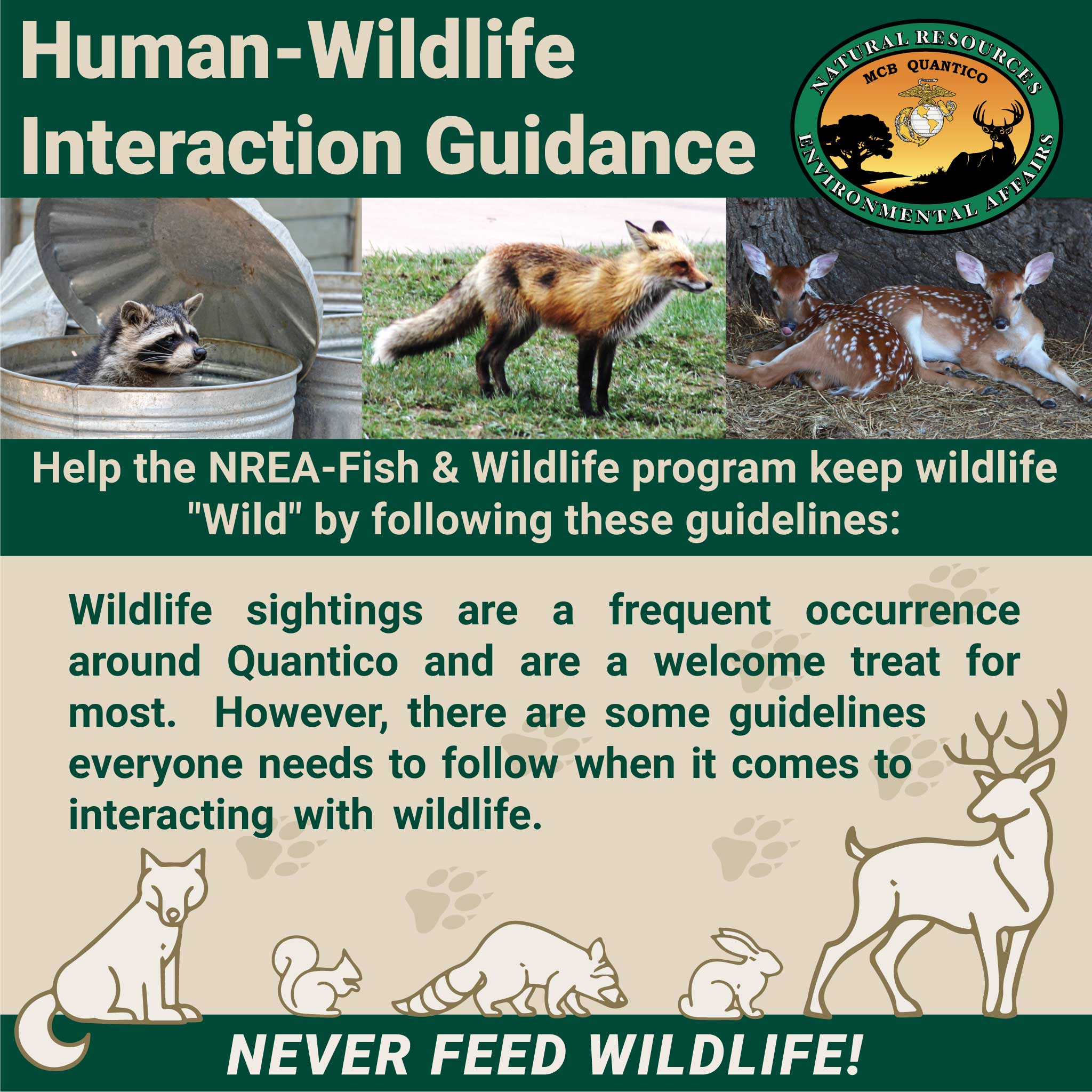 Human-Wildlife Interaction Guidance