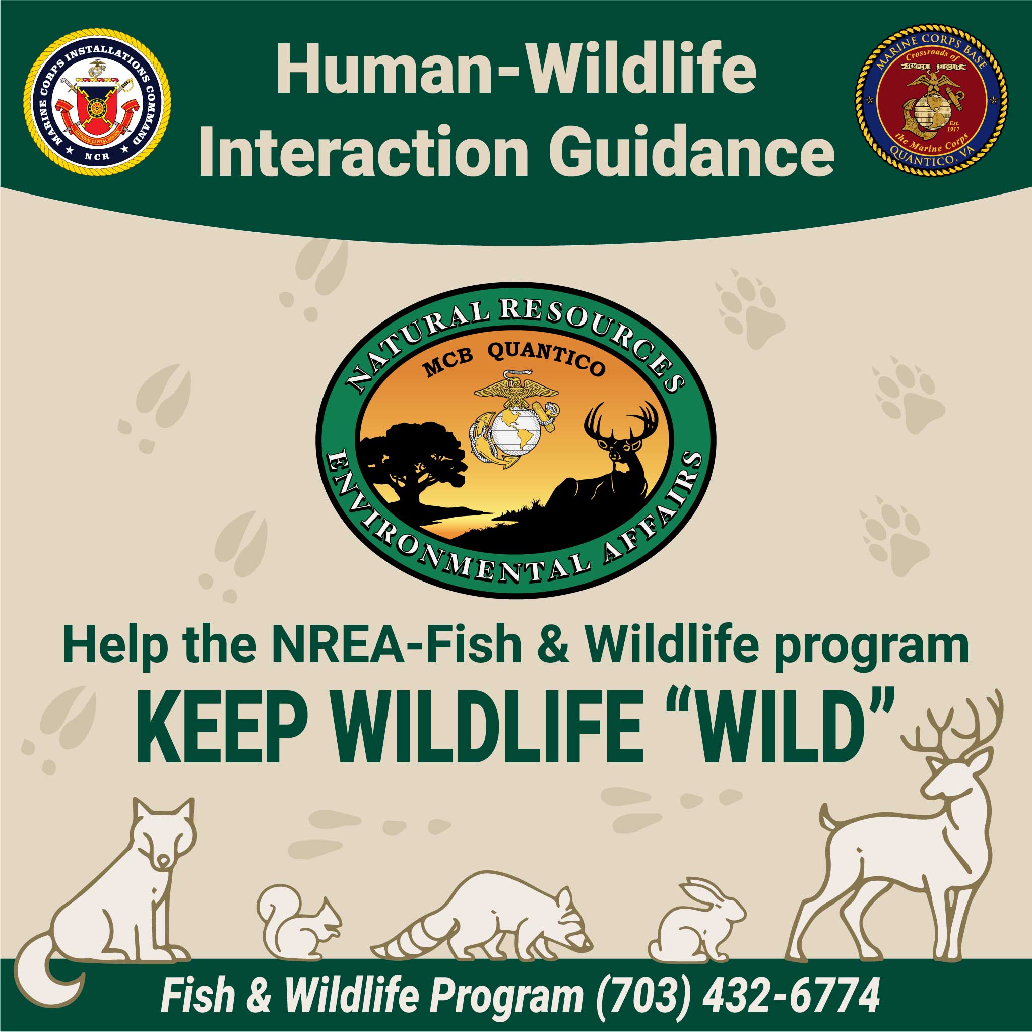 Human-Wildlife Interaction Guidance