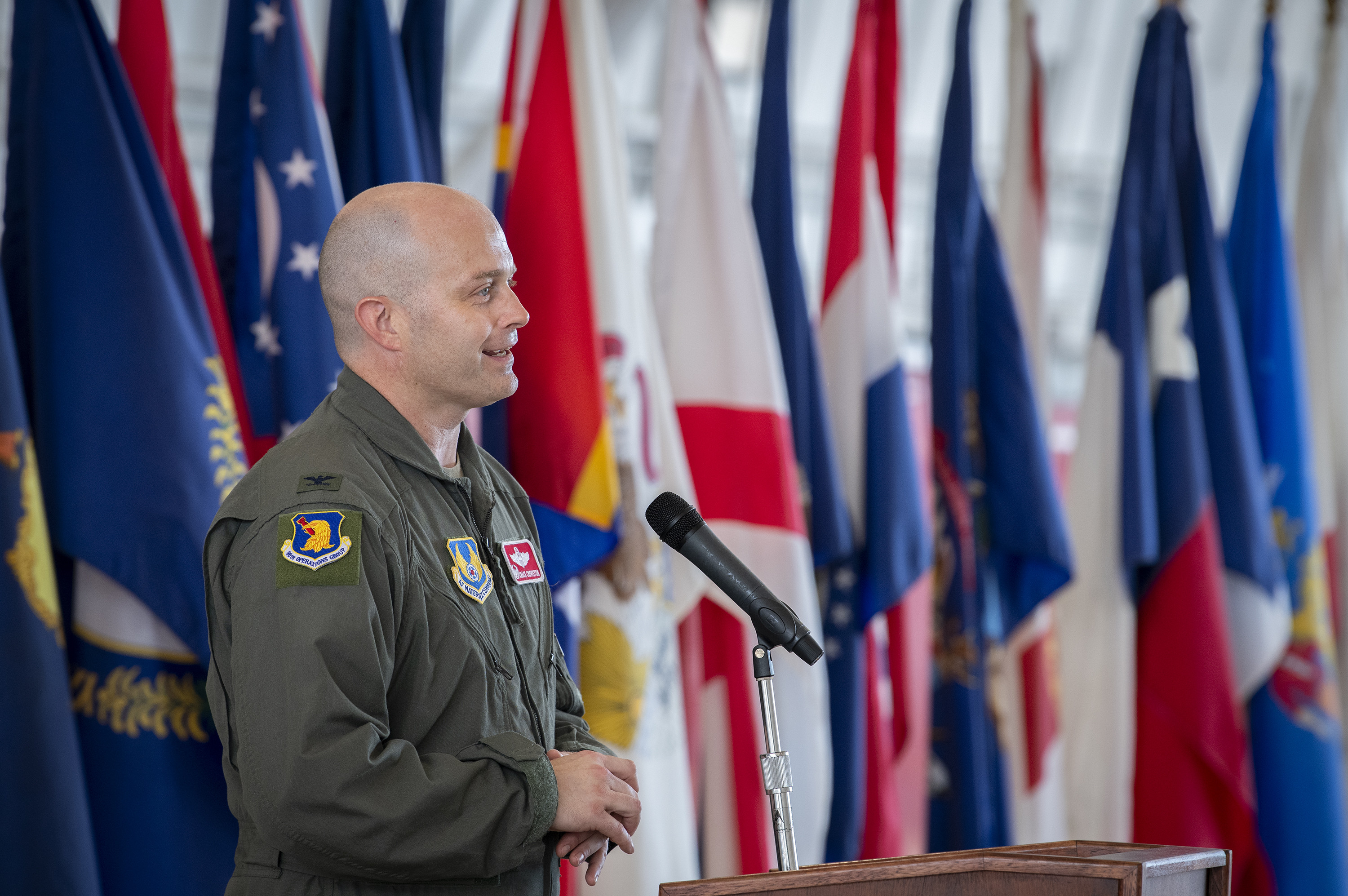 96th Operations Group change of command