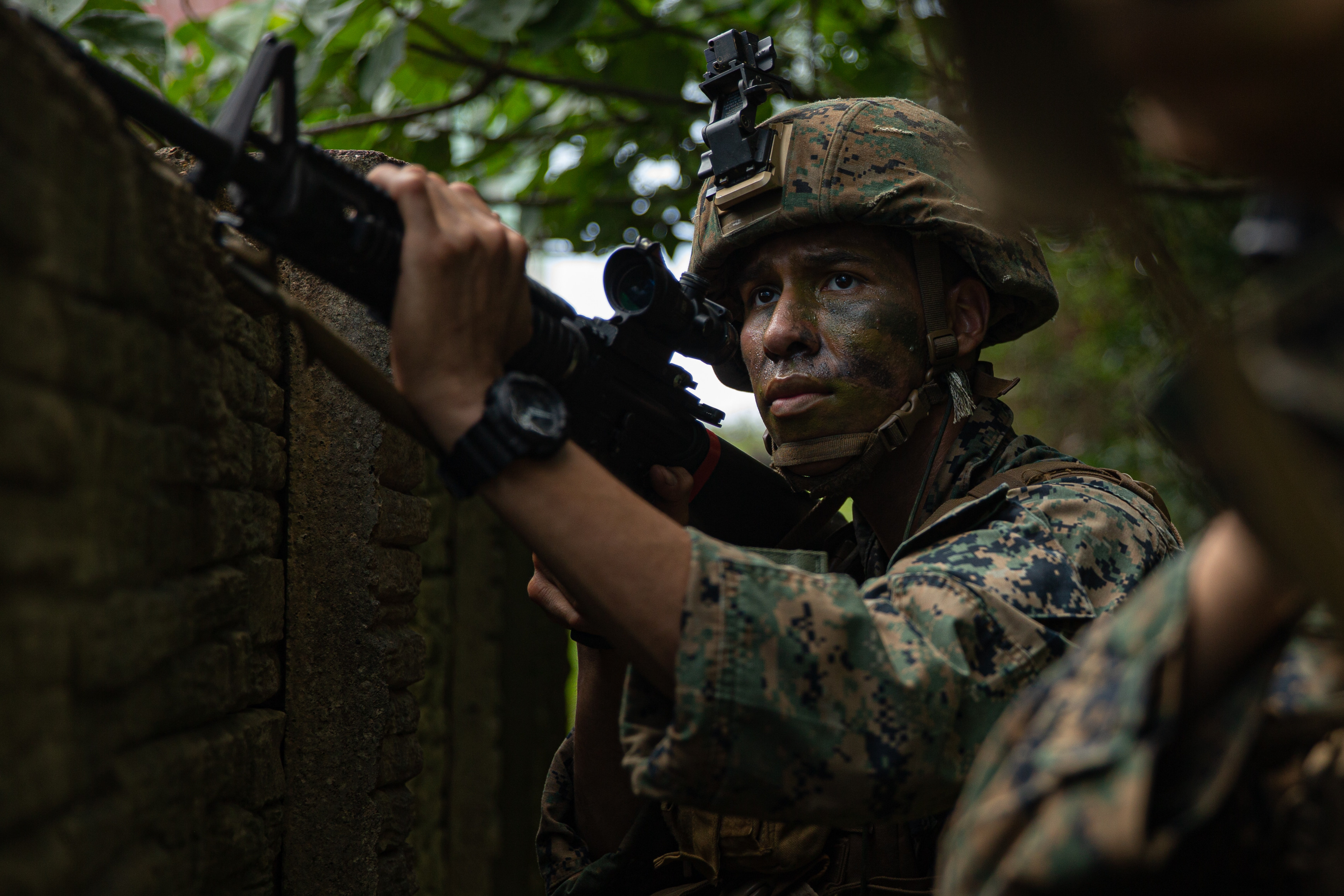 3rd LSB Engineer Support Platoon Marines conduct MOUT Training