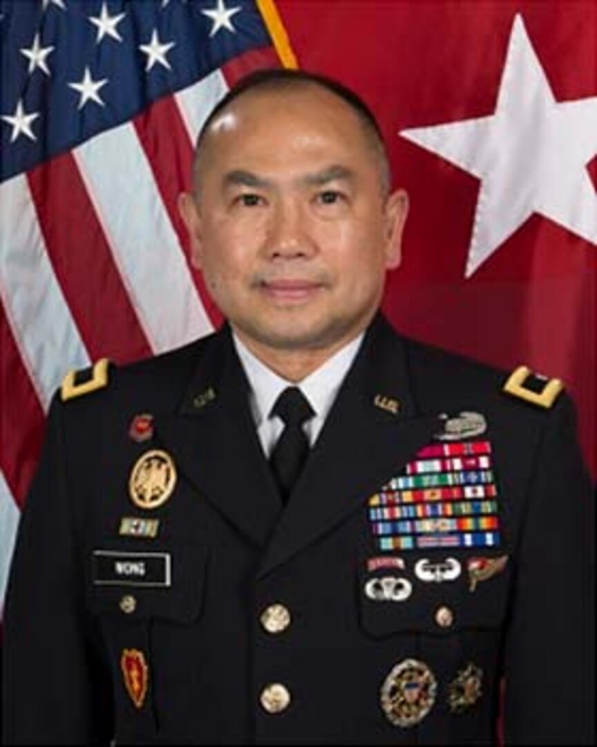 Brigadier General James P. Wong (Retired) > National Guard > Biographies