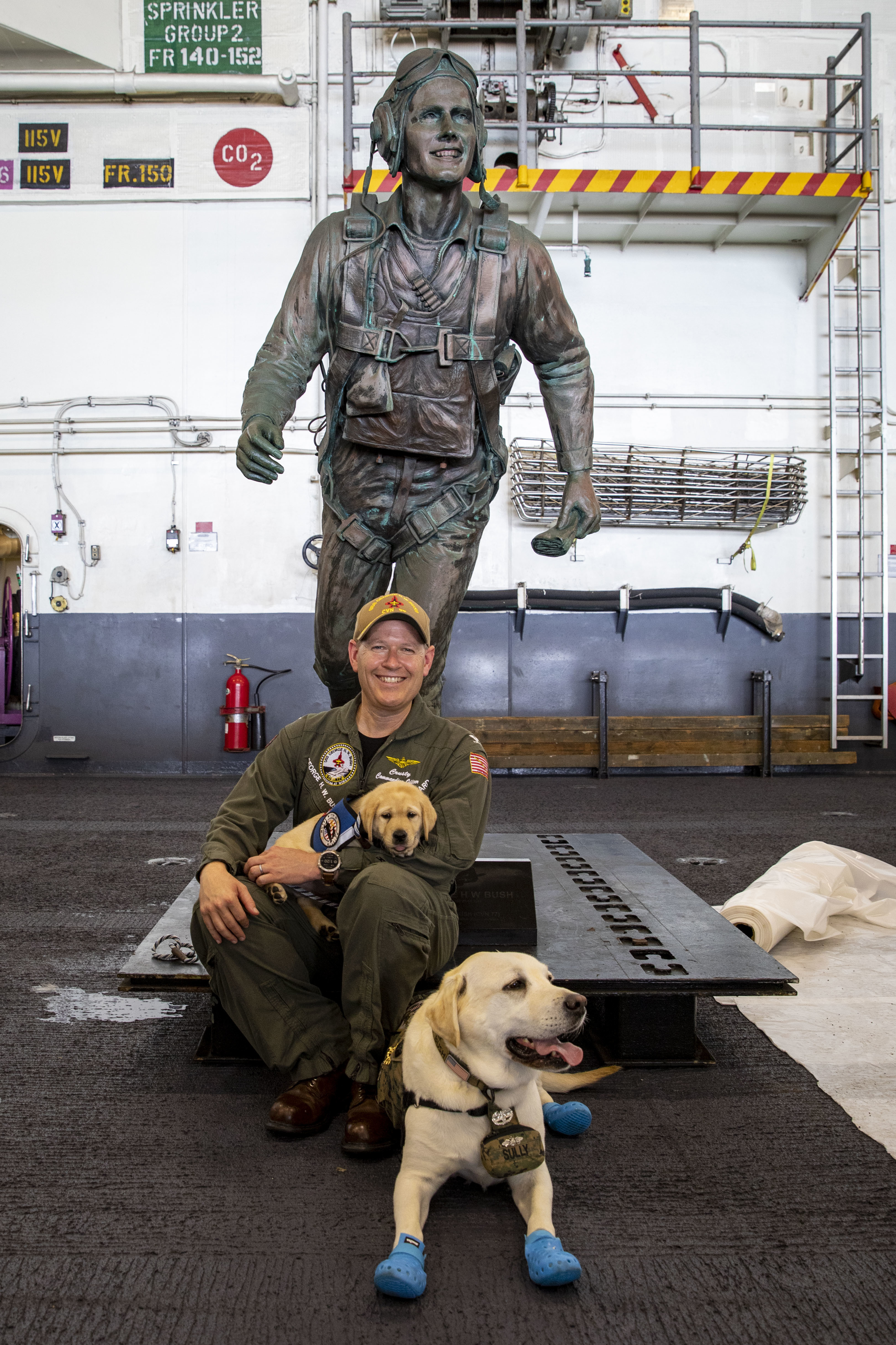A Sailor’s Best Friend Redux: Sully H.W. Bush, Arriving! > United ...