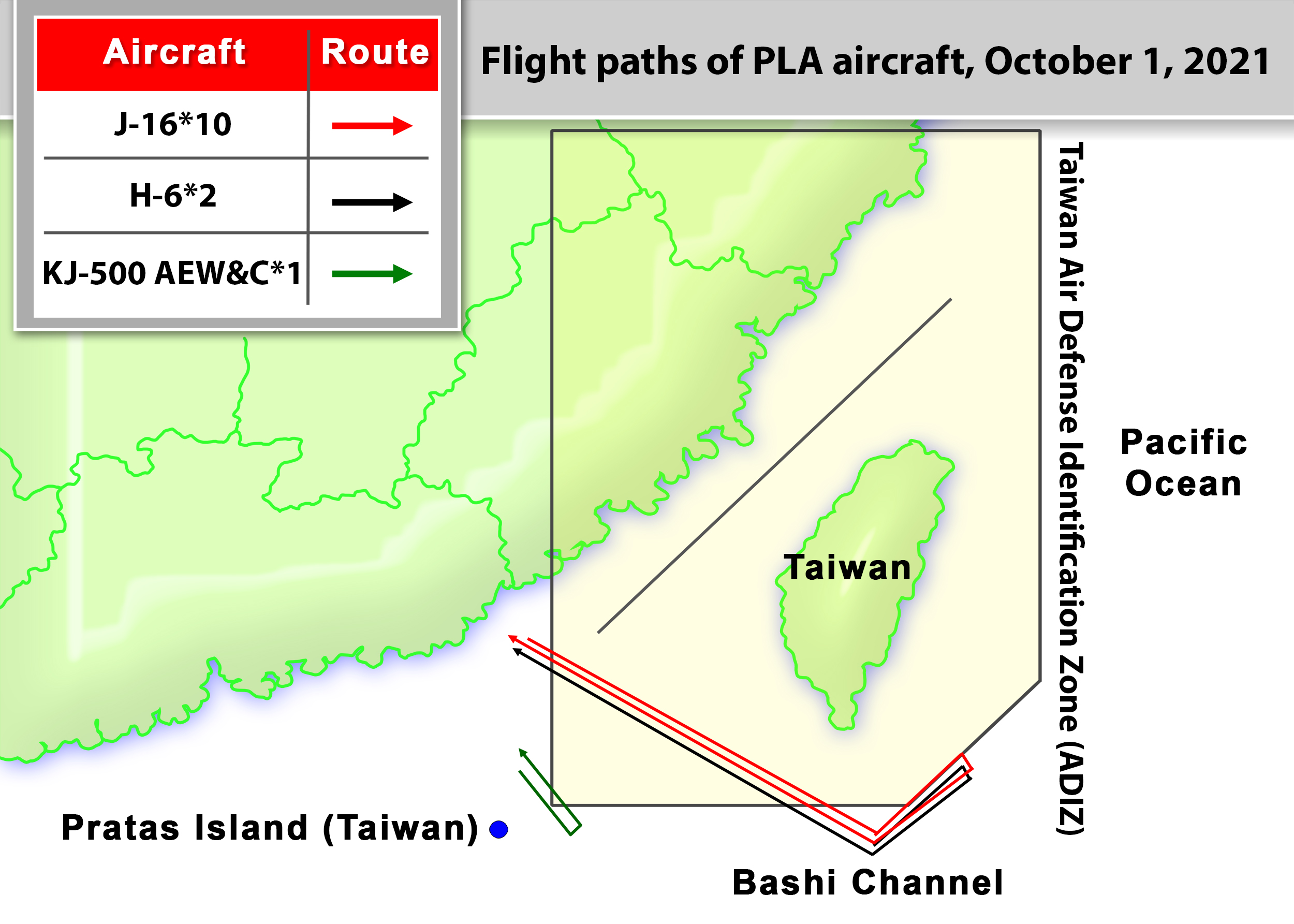 Record-Setting Incursions into Taiwan’s Air Defense Identification Zone ...