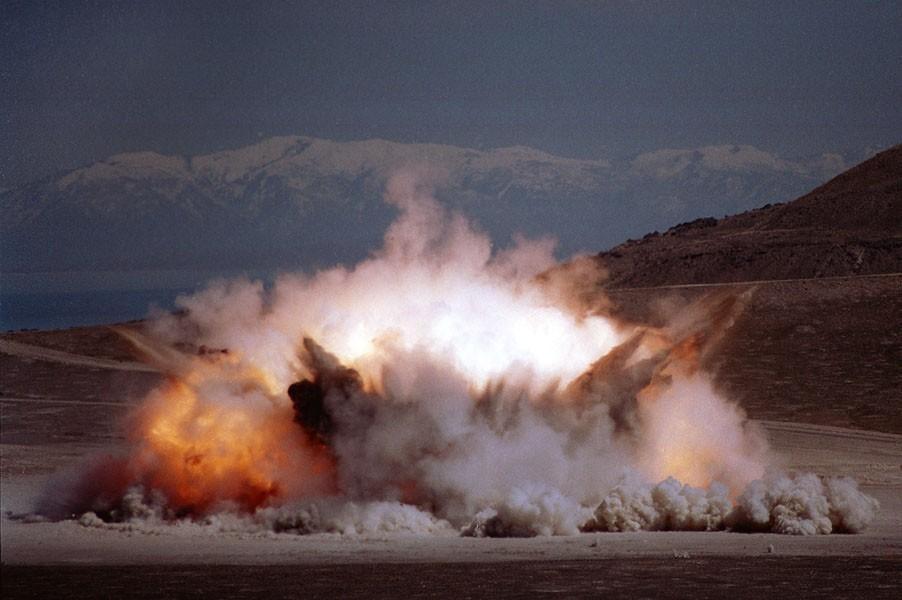 Air Force Begins large detonations at Utah Test and Training Range ...