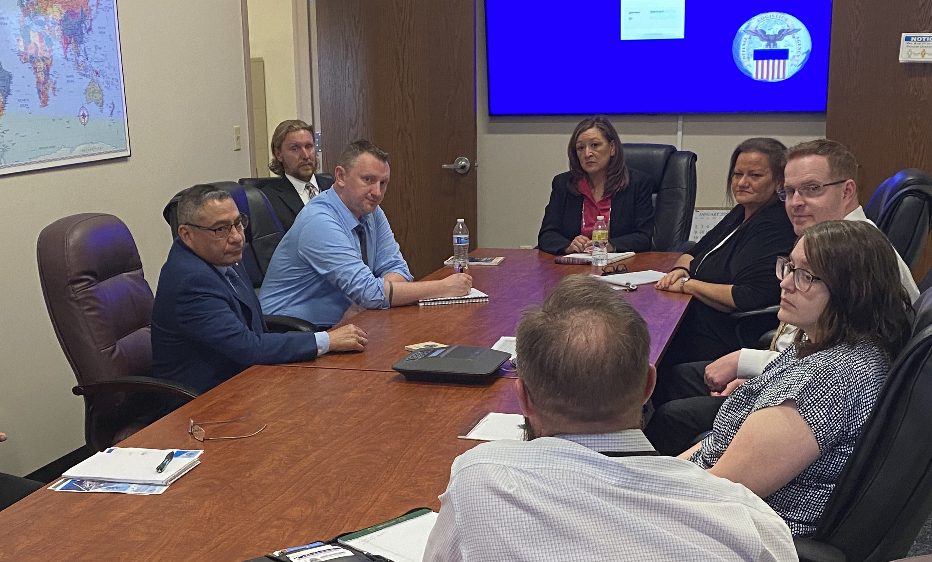 DLA leadership visits HDIFC contracting > Defense Logistics Agency ...