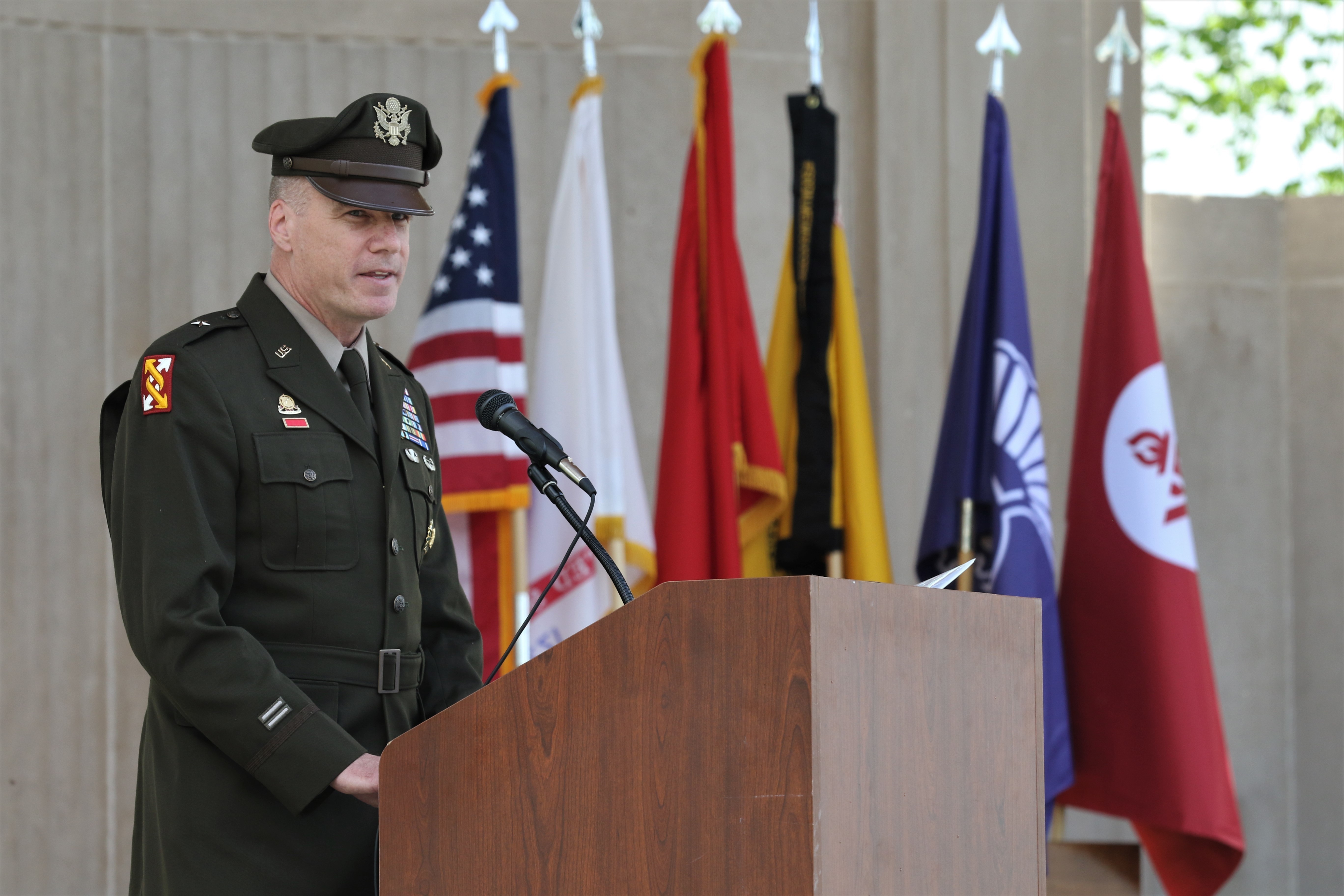 416th TEC top enlisted advisor renders first salute to newly ...