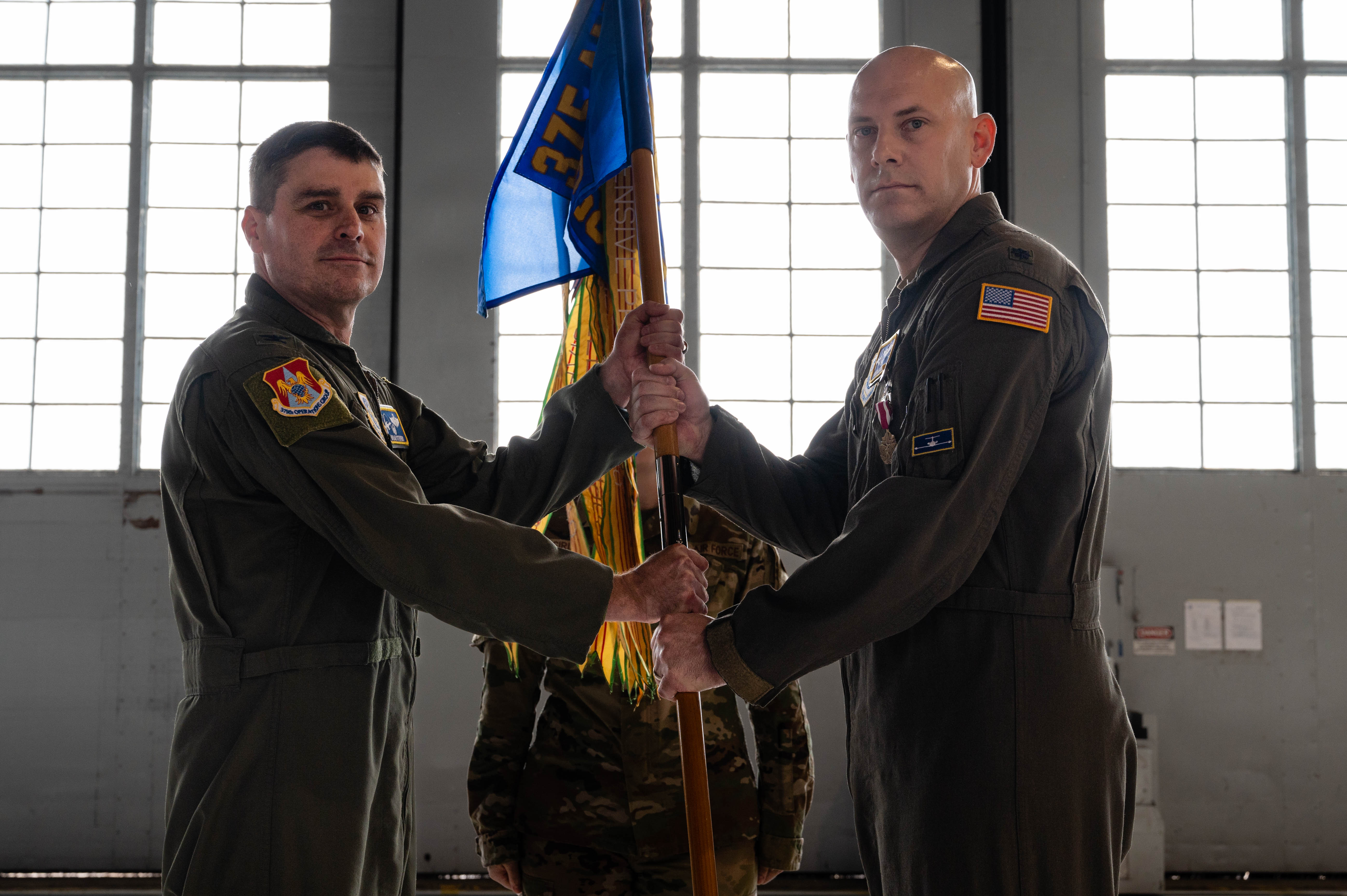 458th AS Change of Command