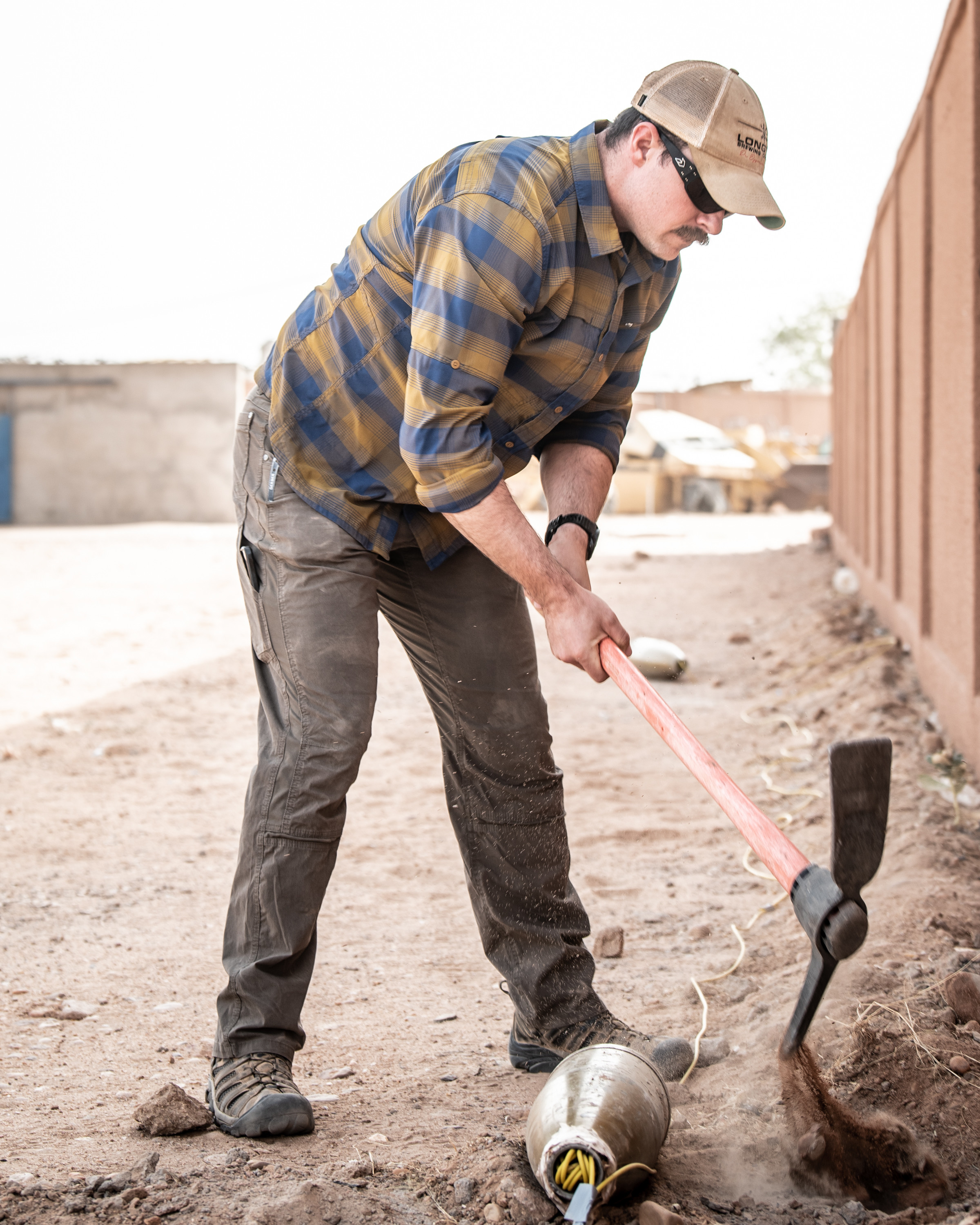 USAF explosive ordnance disposal technicians conduct joint training ...