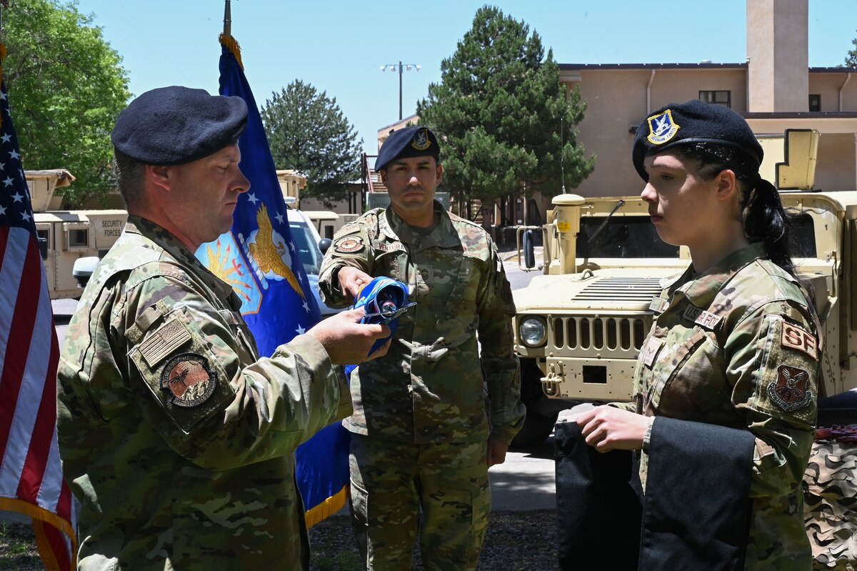 377th SFG finalizes deactivation with furling ceremony > Kirtland Air ...