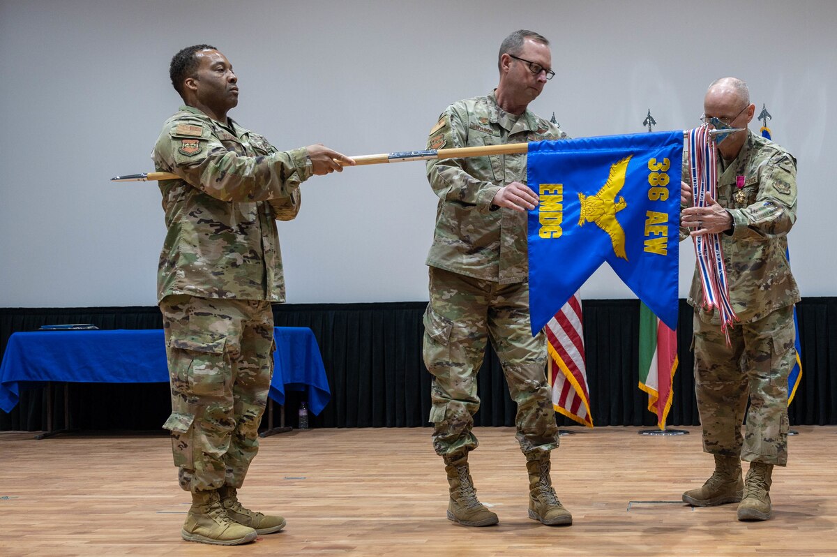 386th Expeditionary Medical Group inactivates, redesignated as the ...