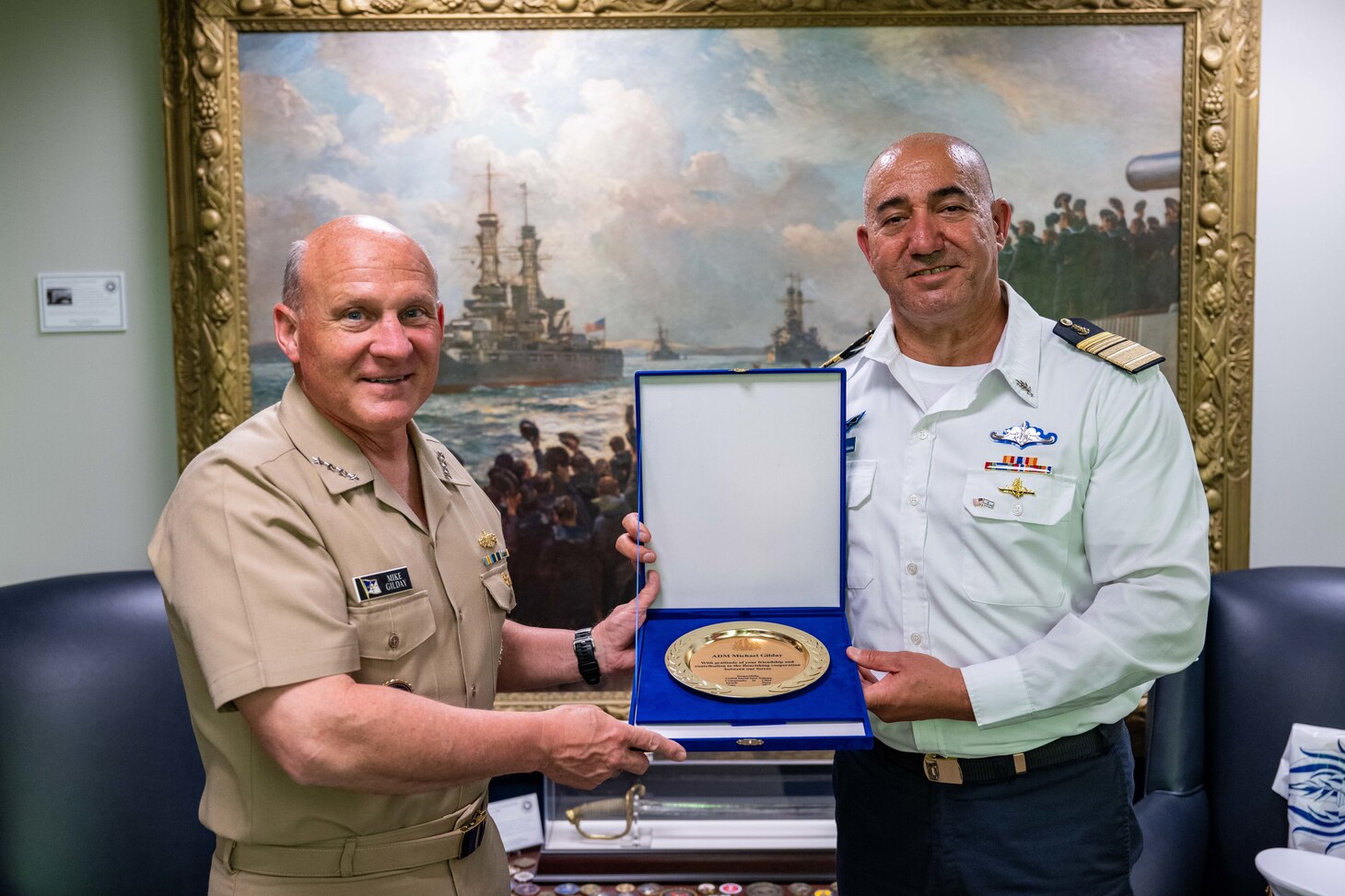 CNO Hosts Israel’s Head of Navy, Focused on Partnership and Maritime ...