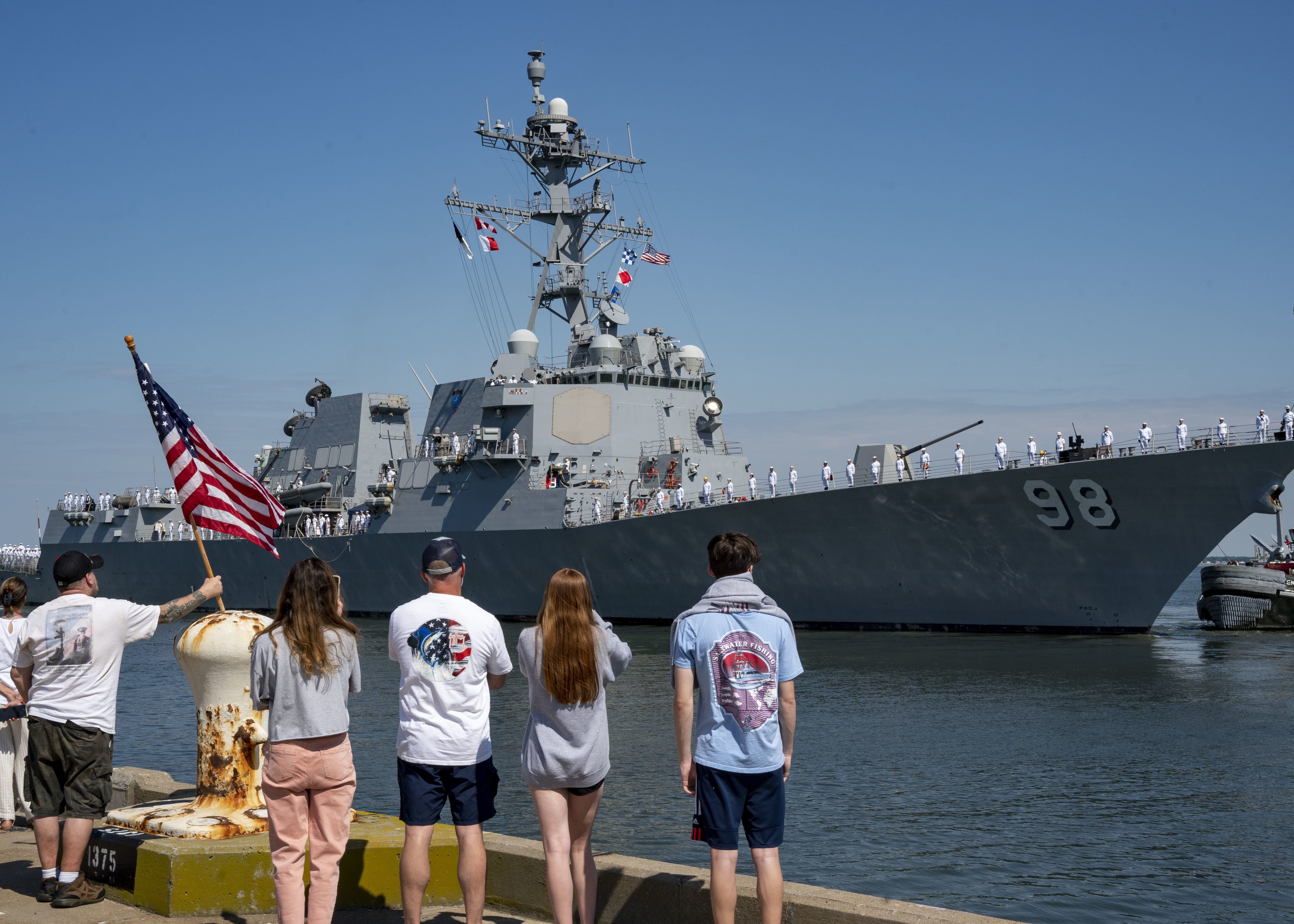 USS Forrest Sherman Departs for Mediterranean NATO Deployment ...