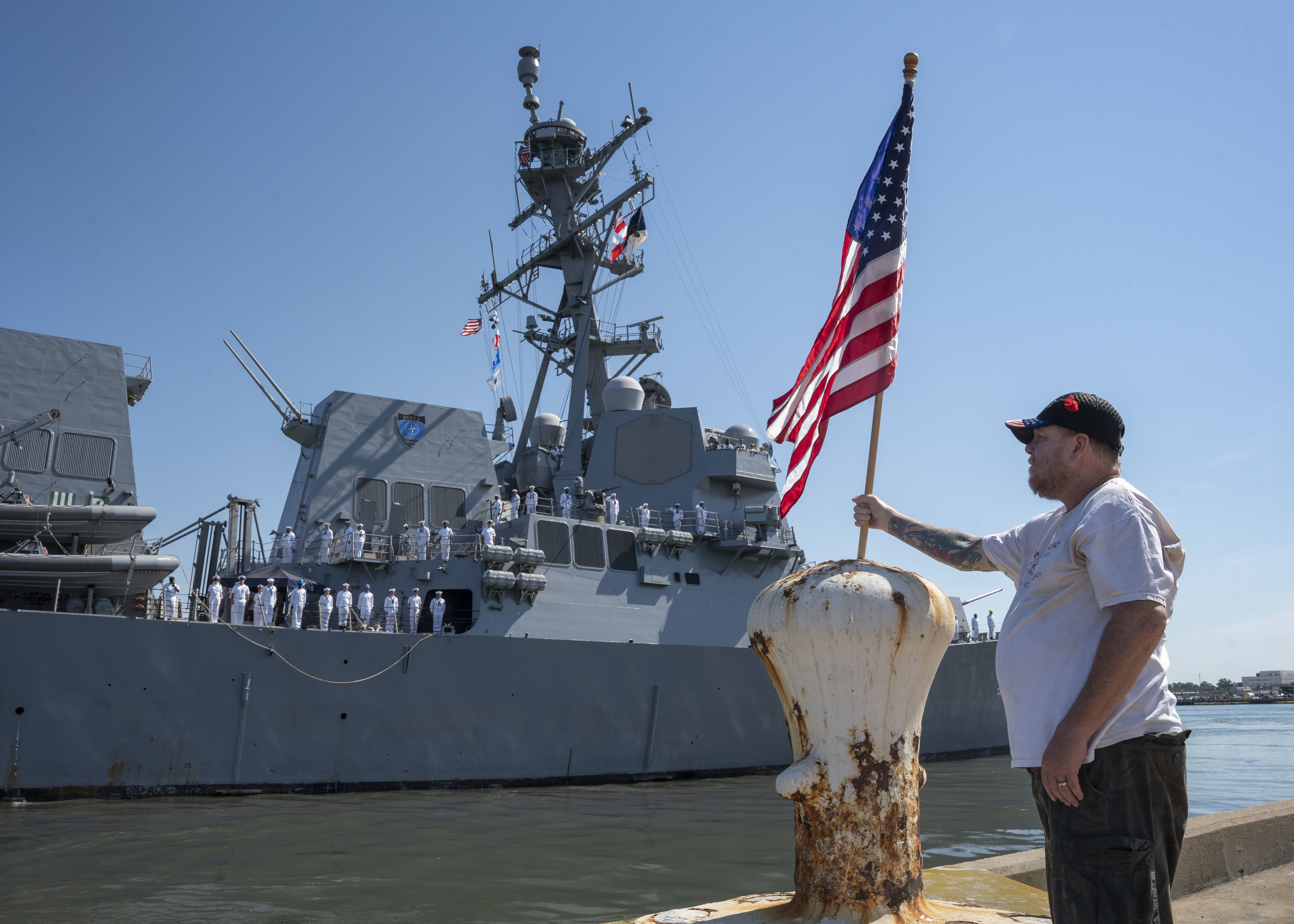USS Forrest Sherman Departs for Mediterranean NATO Deployment ...