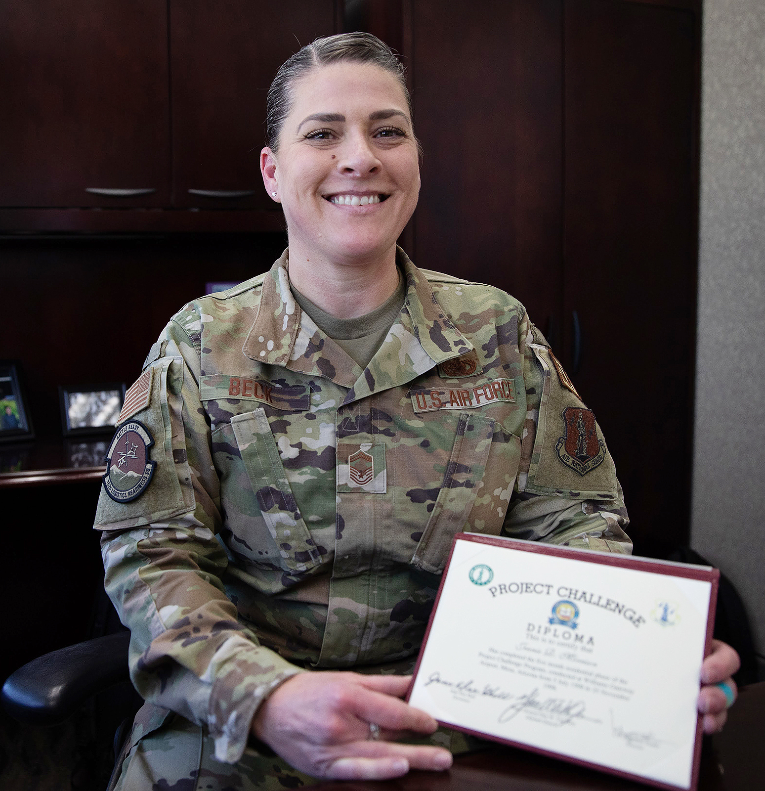 Project ChalleNGe Grad to be Air Force Chief Master Sergeant > Air ...