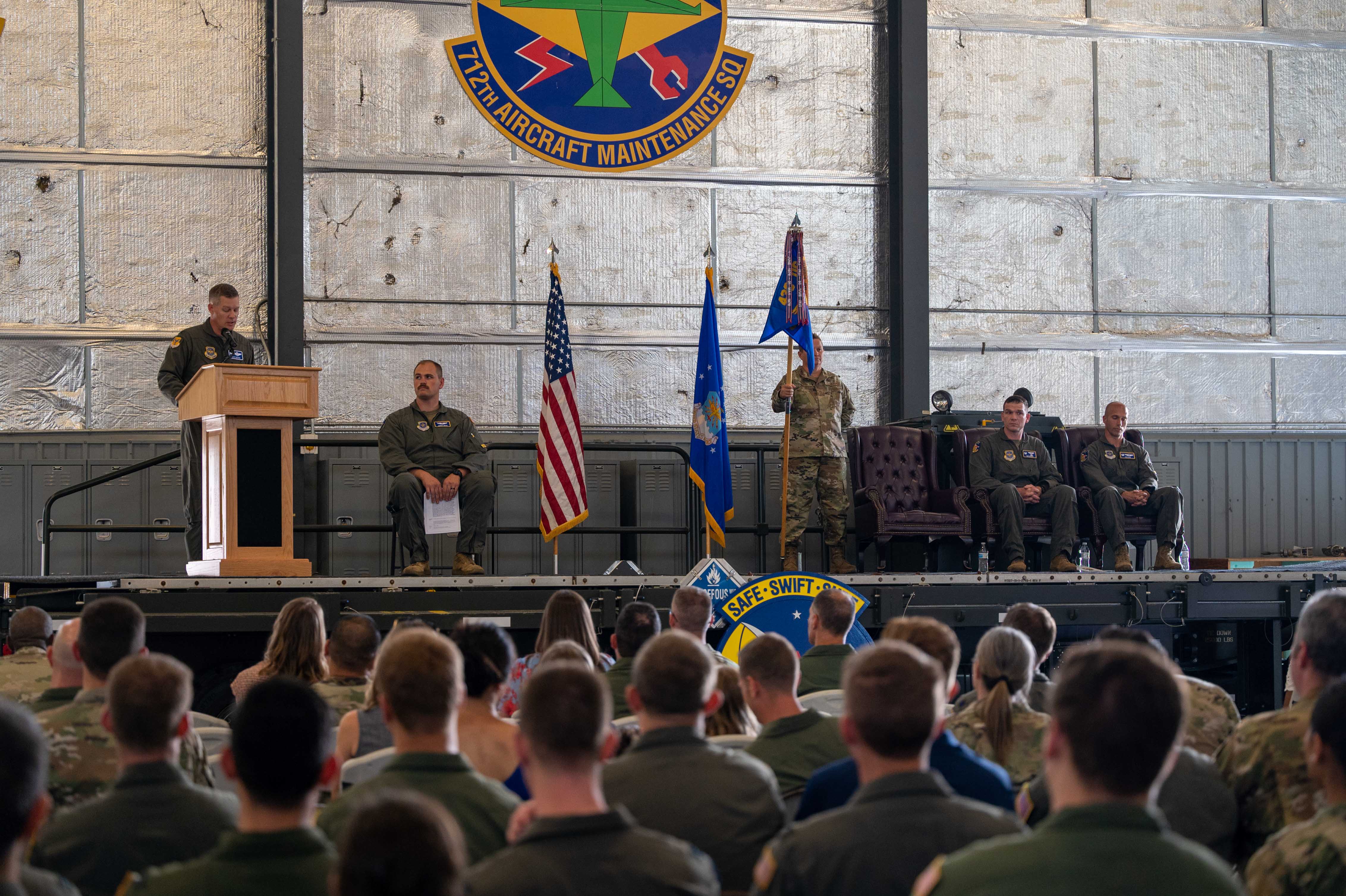3rd AS holds change of command ceremony > 505th Command and Control ...