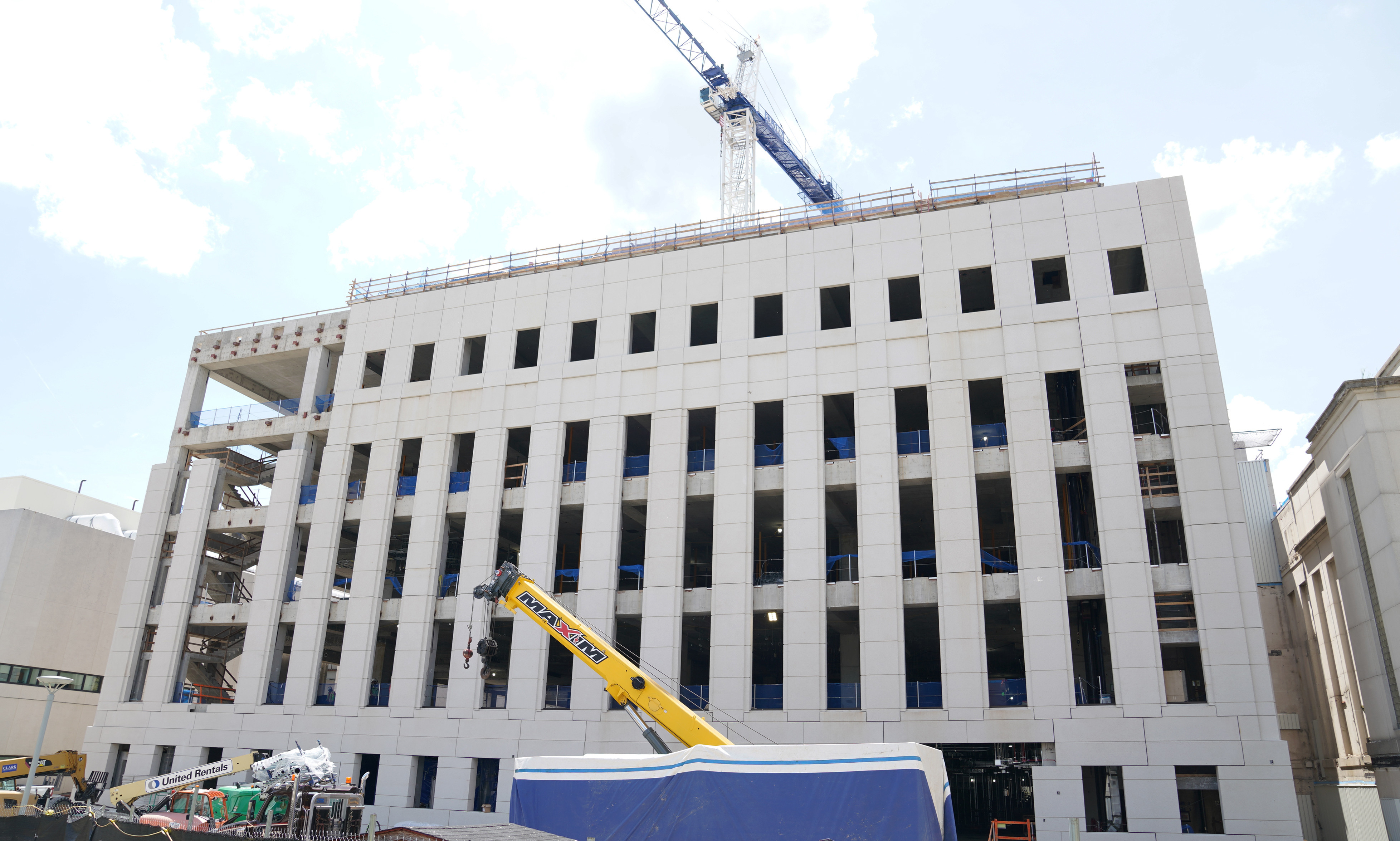 NAVFAC Washington Celebrates Topping Out of Walter Reed Medical Center ...