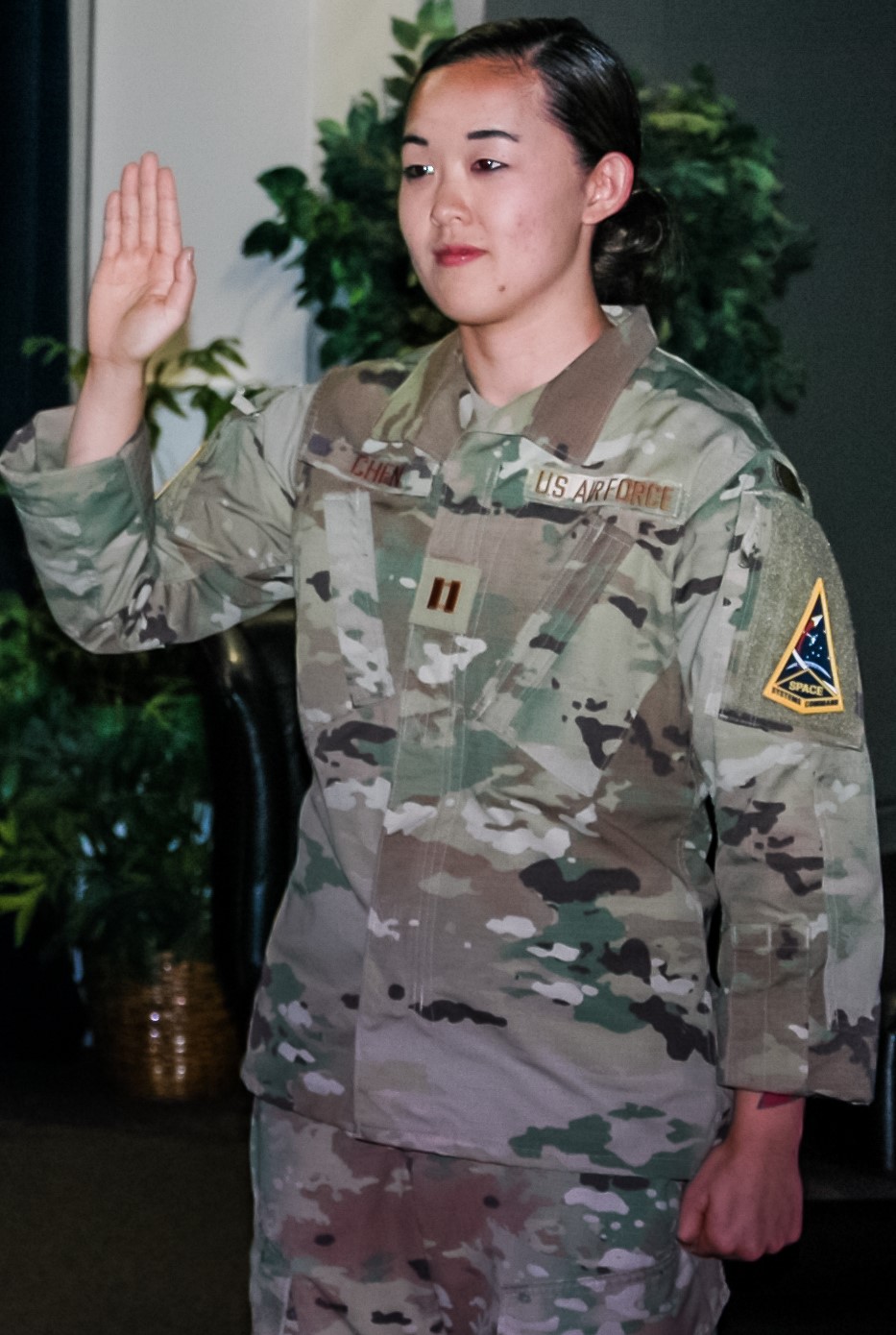 Captain Shanna Chen Receives Scholarship from Space Foundation > Los ...