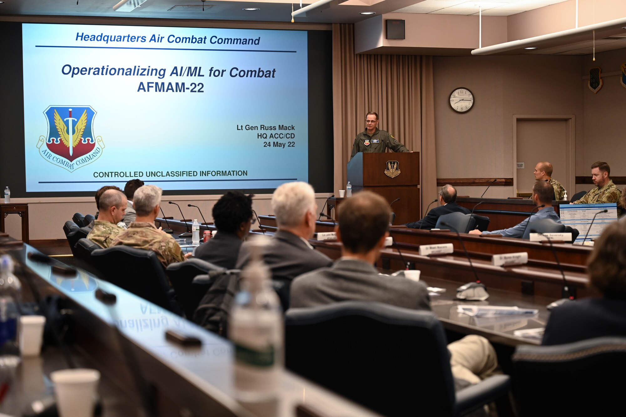 ACC invites AF leaders to first AI and Machine-Learning workshop > Air ...