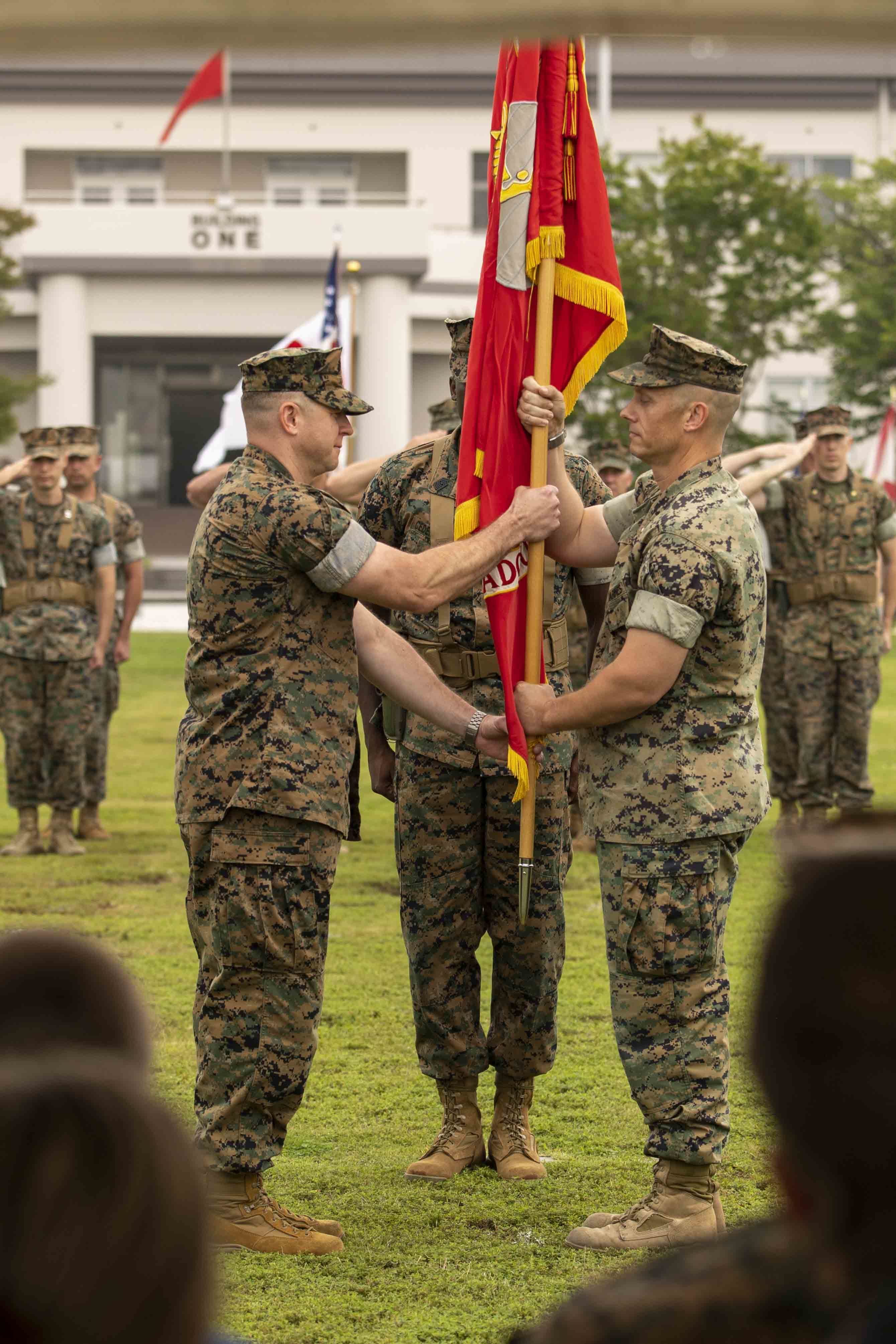 The Next Chapter: Lt. Col. Jonathan Hutchison passes command to Lt. Col ...