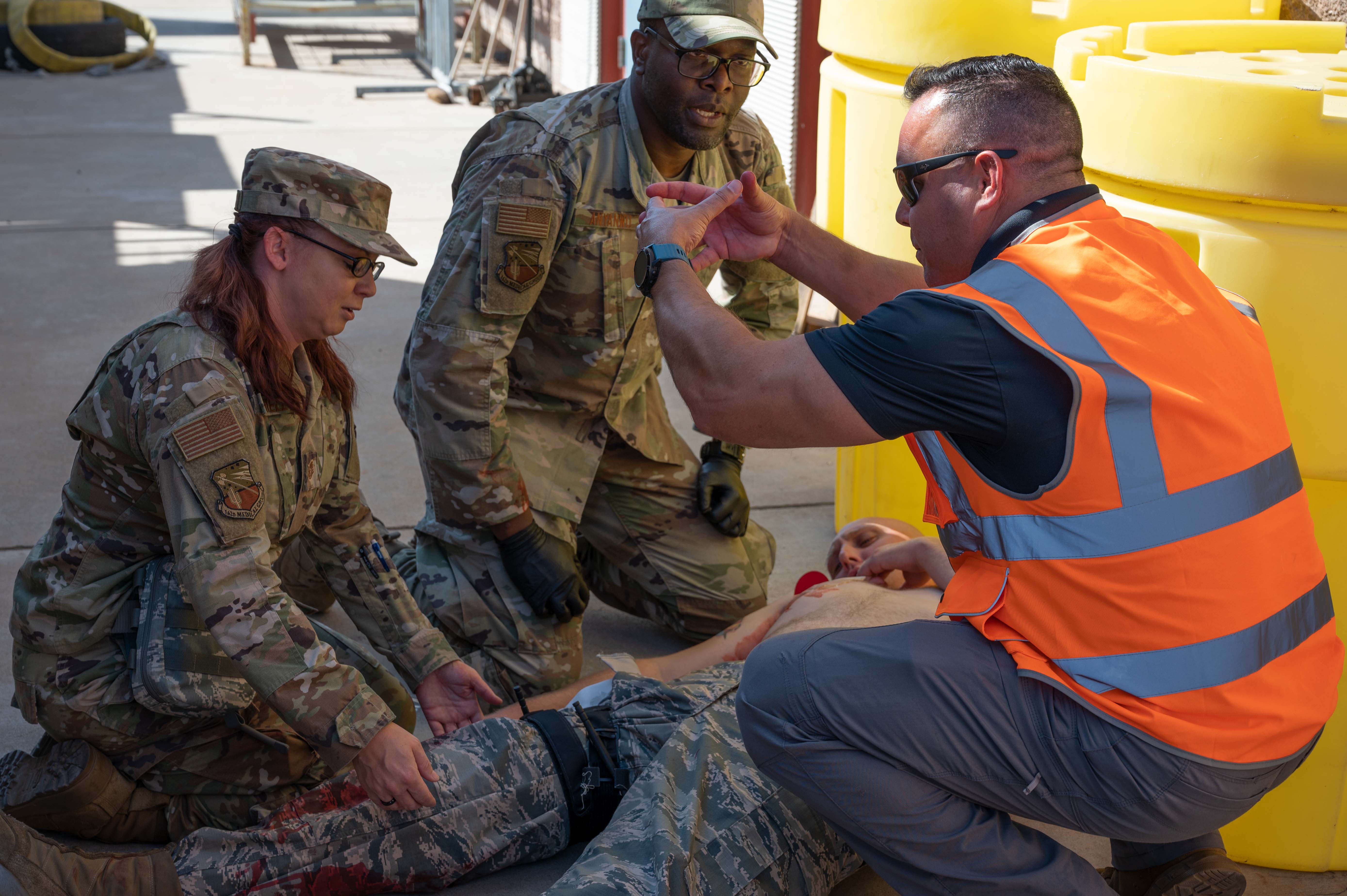 Tucson ANG hosts Tactical Combat Casualty Care, Combat LifeSaver ...