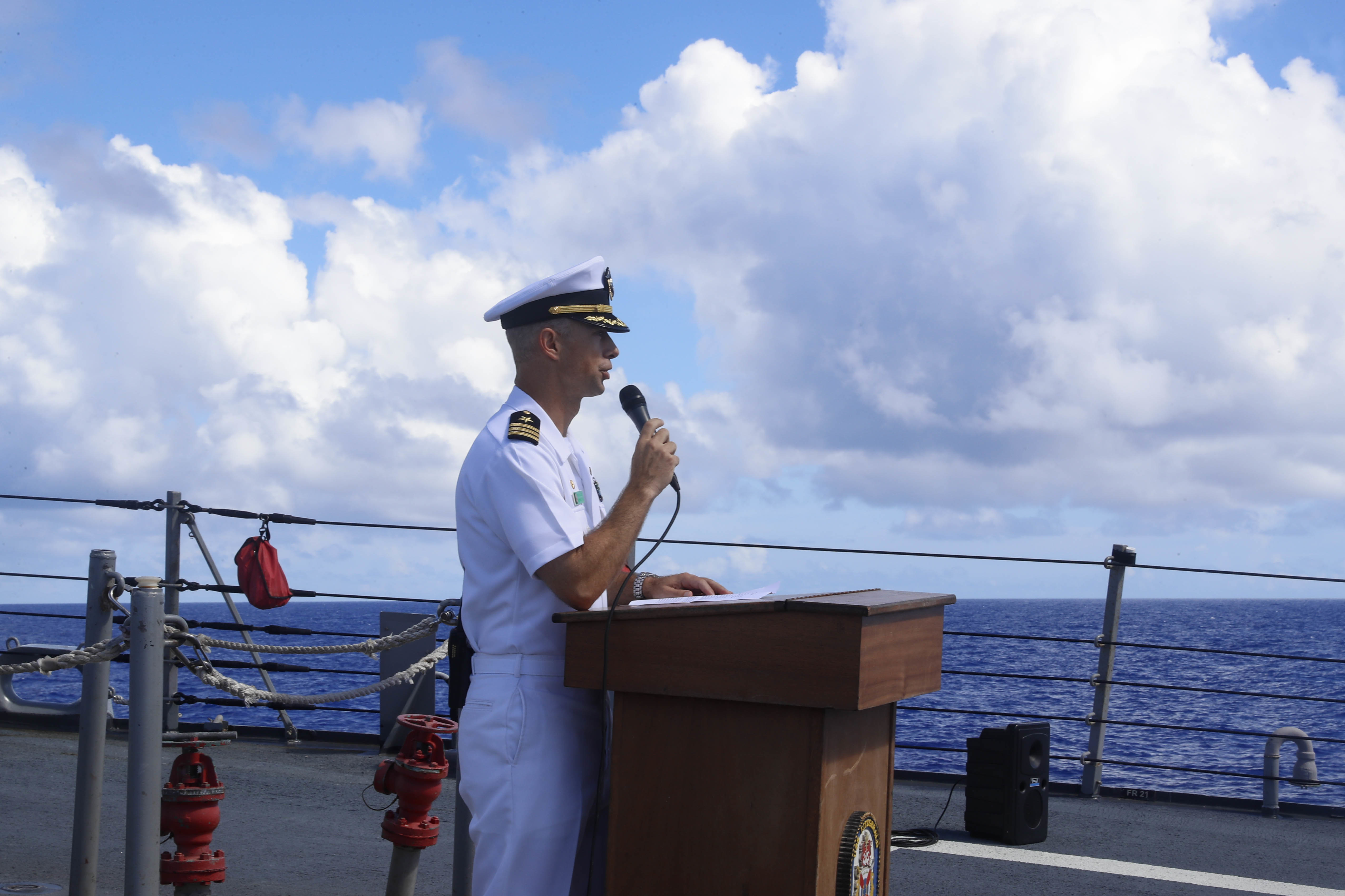 USS Fitzgerald (DDG 62) Marks Solemn Remembrance, Loss of Sailors ...