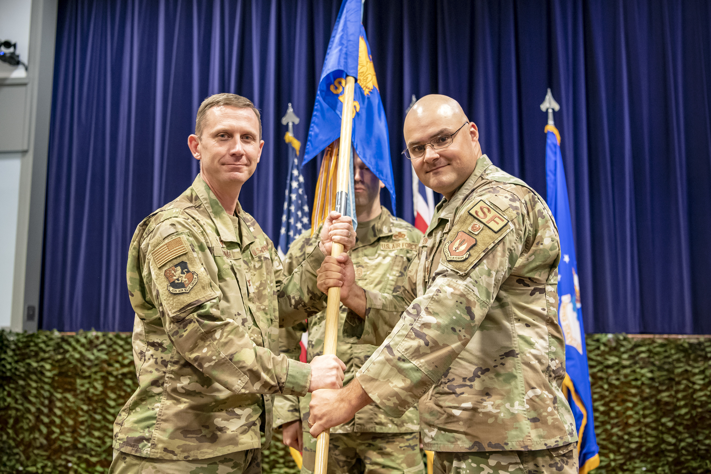 422d SFS Change of Command