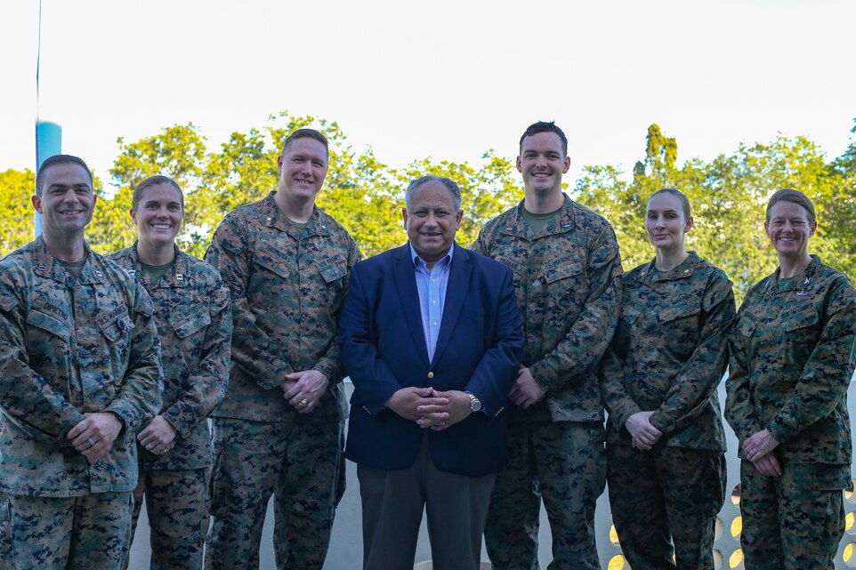 SECNAV Visits Innovative Forward-Deployed Marines and Sailors with MRF ...