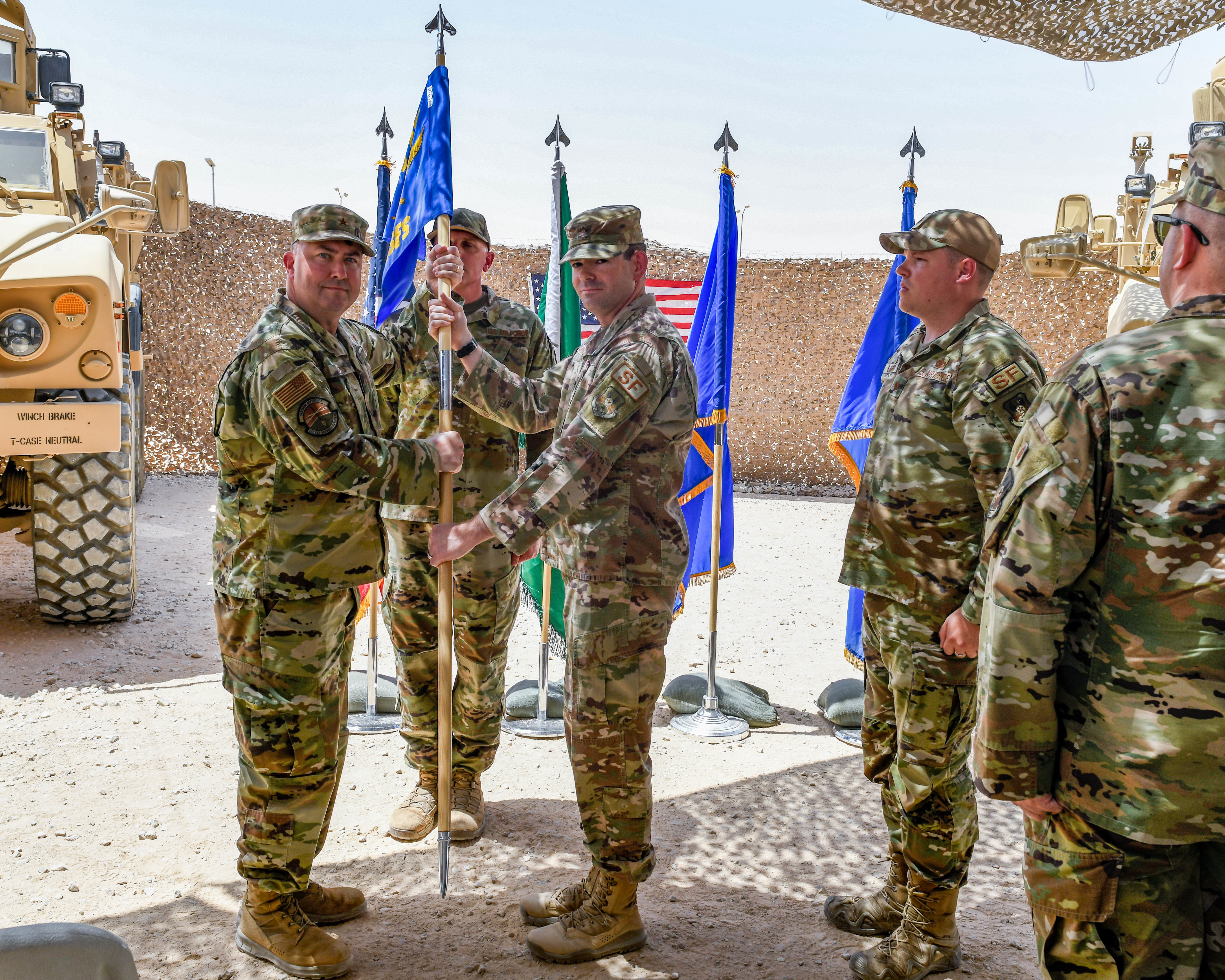 378th ESFS receives new commander > U.S. Air Forces Central > 378th Air ...