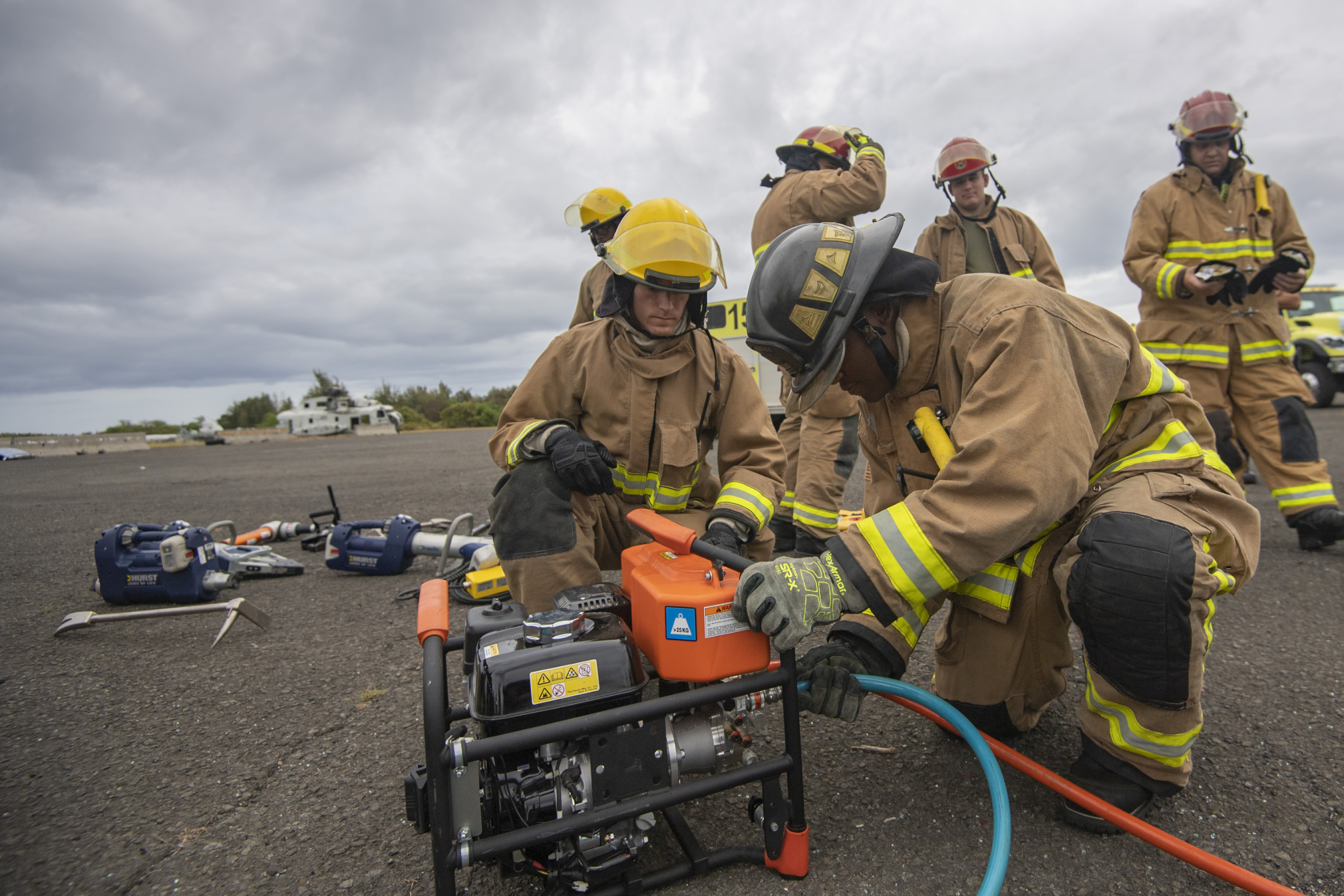 624 CES firefighters train with Marines to support total force ...