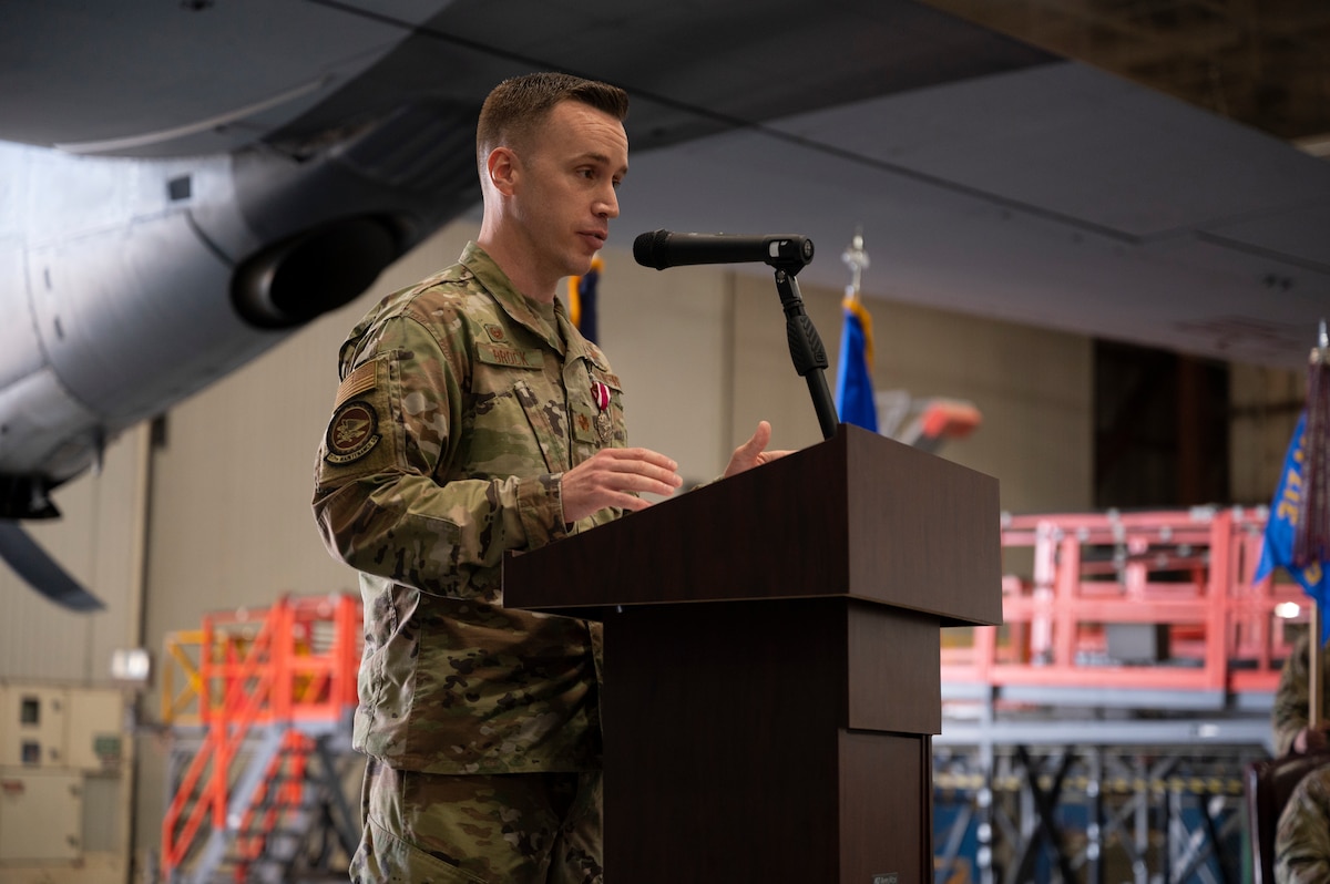 317th Maintenance Squadron Welcomes New Commander Dyess Air Force
