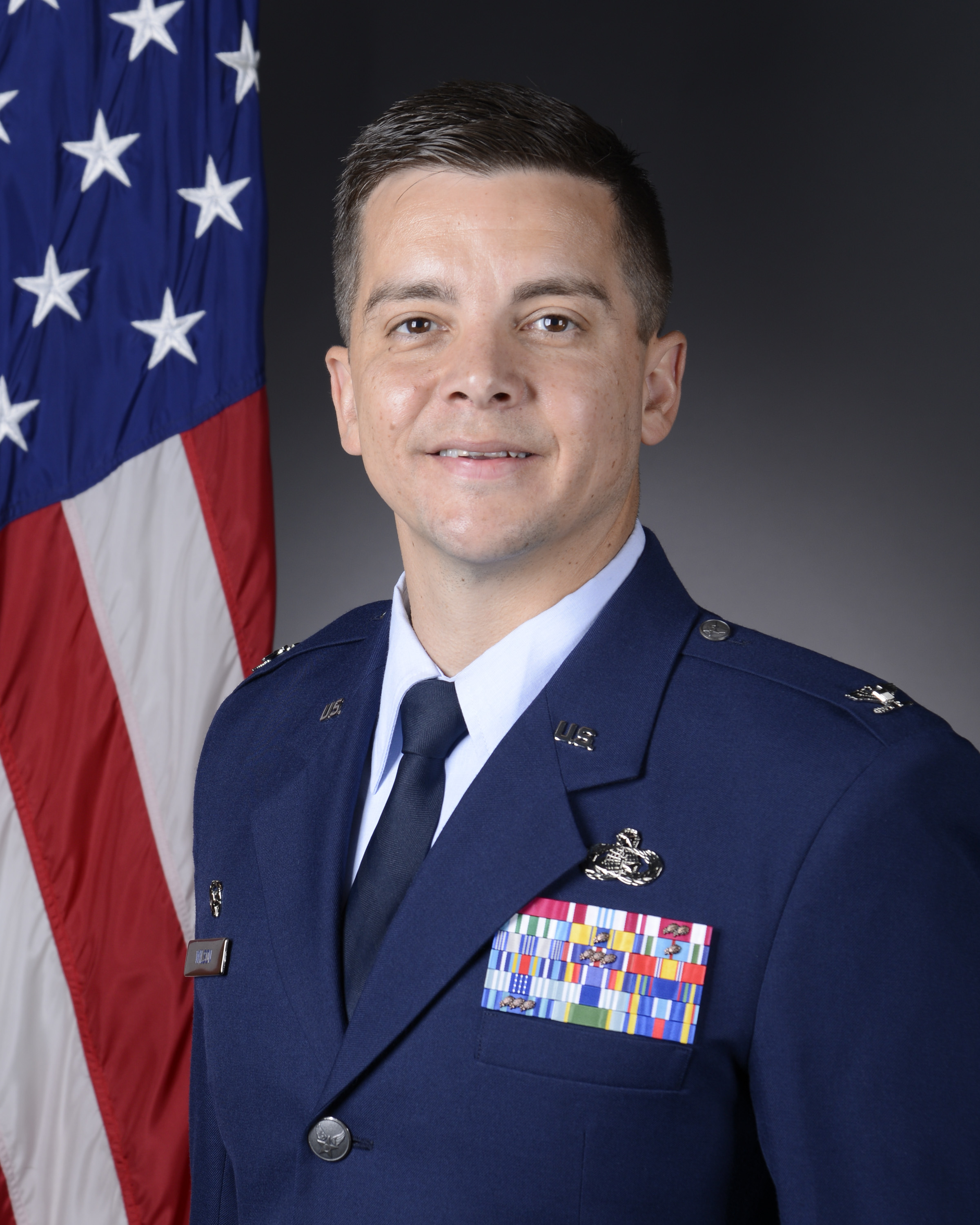 Official photo Col. David J. Wilson