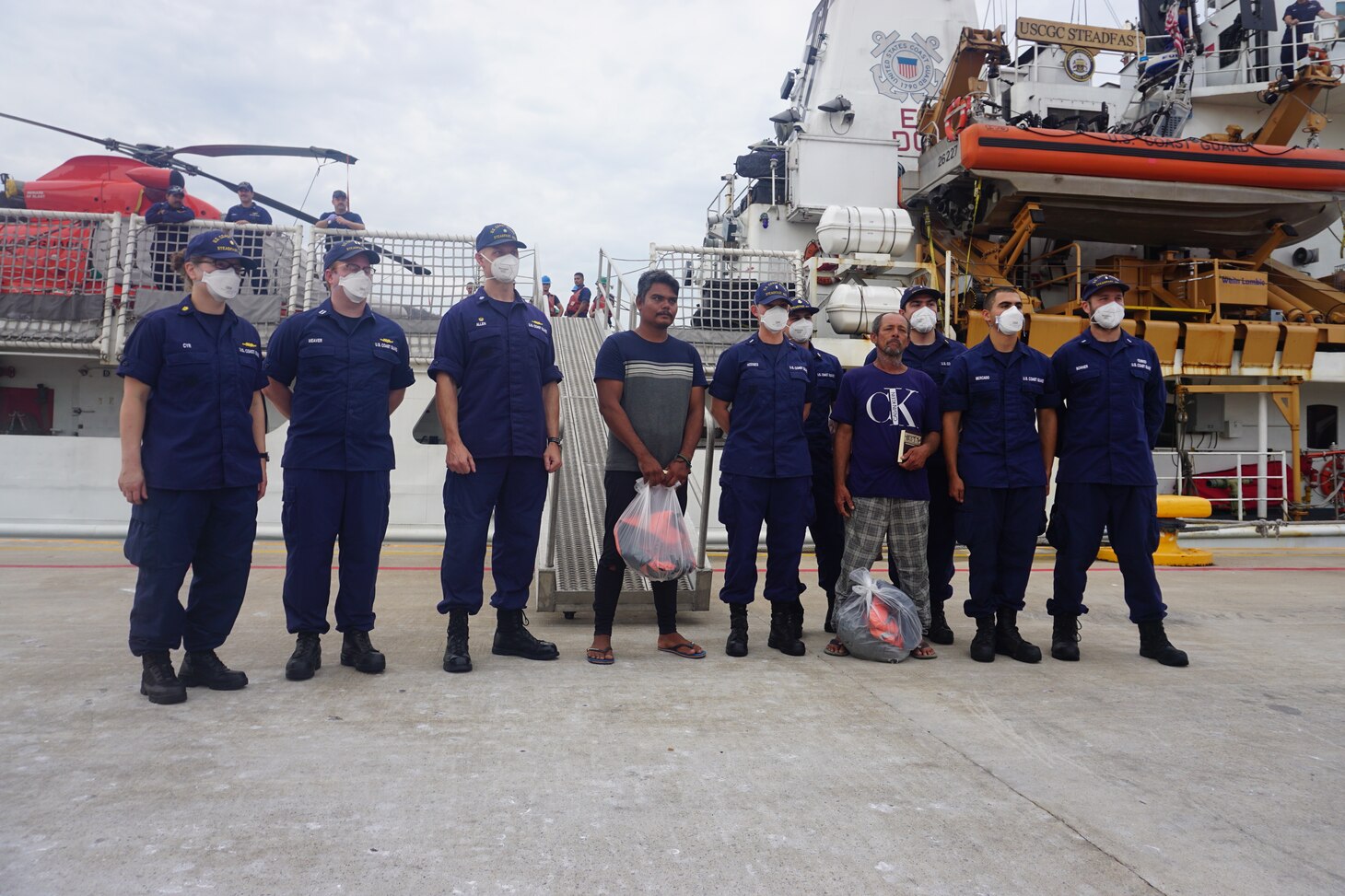 Coast Guard Cutter Steadfast Returns Home After 55-day Counter ...