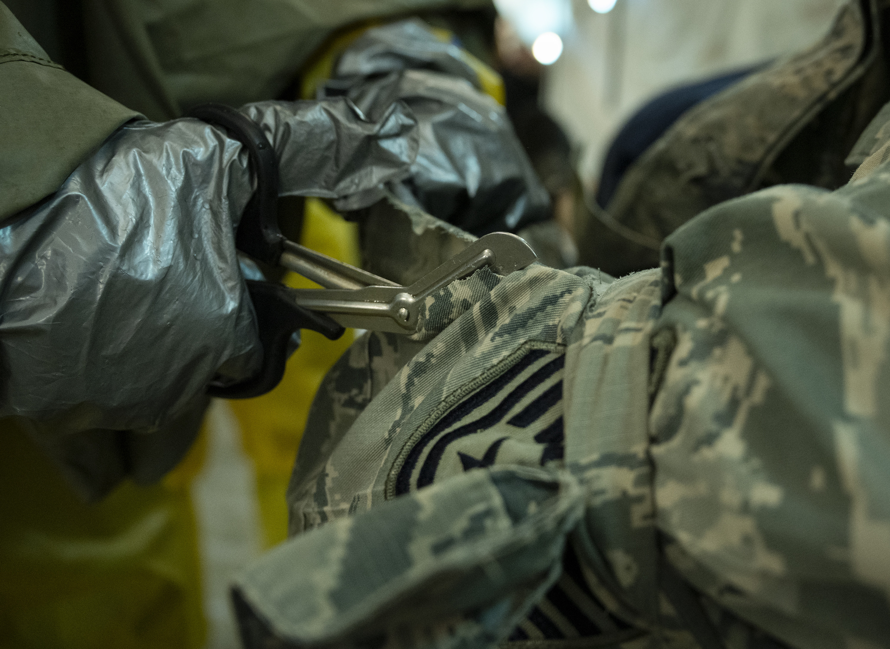 Washing away: medical decontamination training > Eglin Air Force Base ...