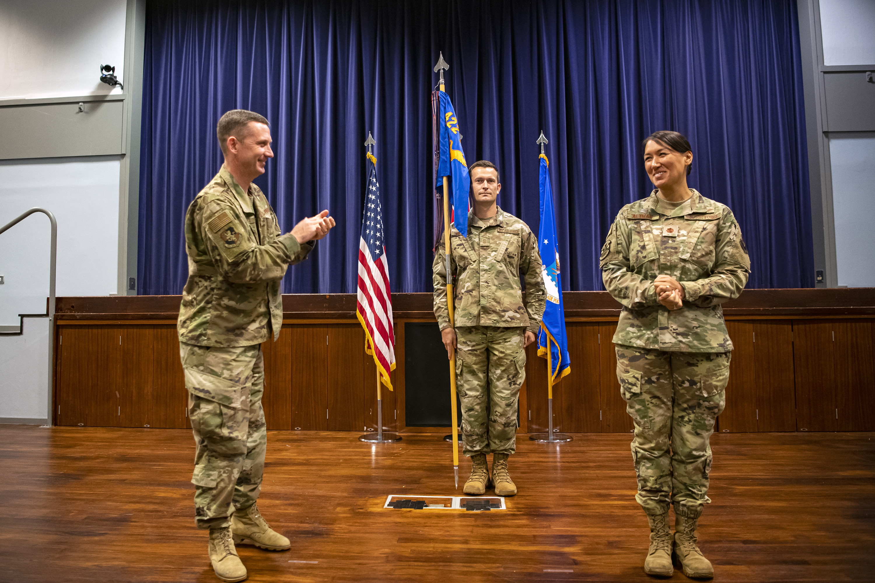 422d CS Assumption of Command > 501st Combat Support Wing > Article Display