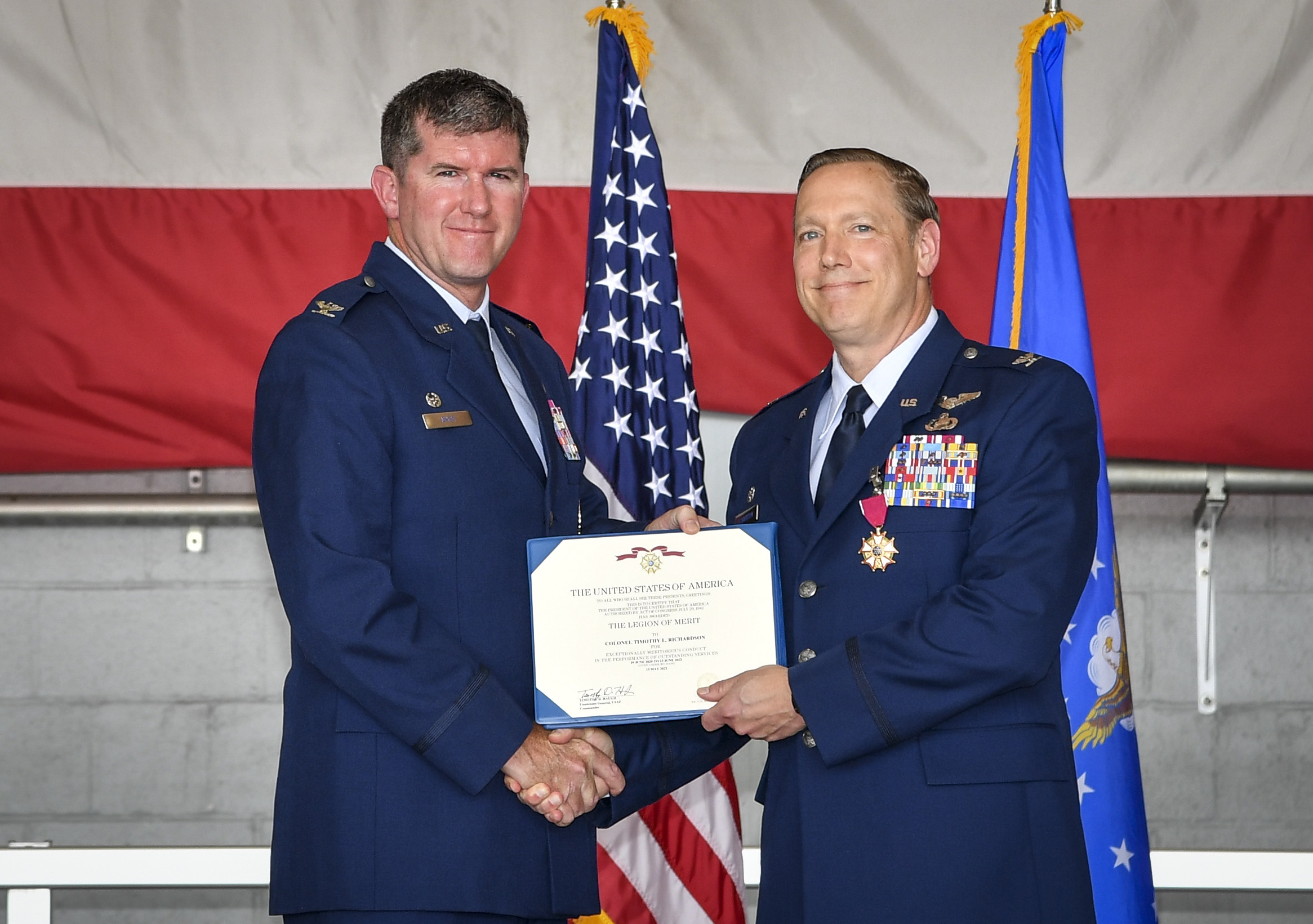 361 ISRG holds change of command > Sixteenth Air Force (Air Forces ...