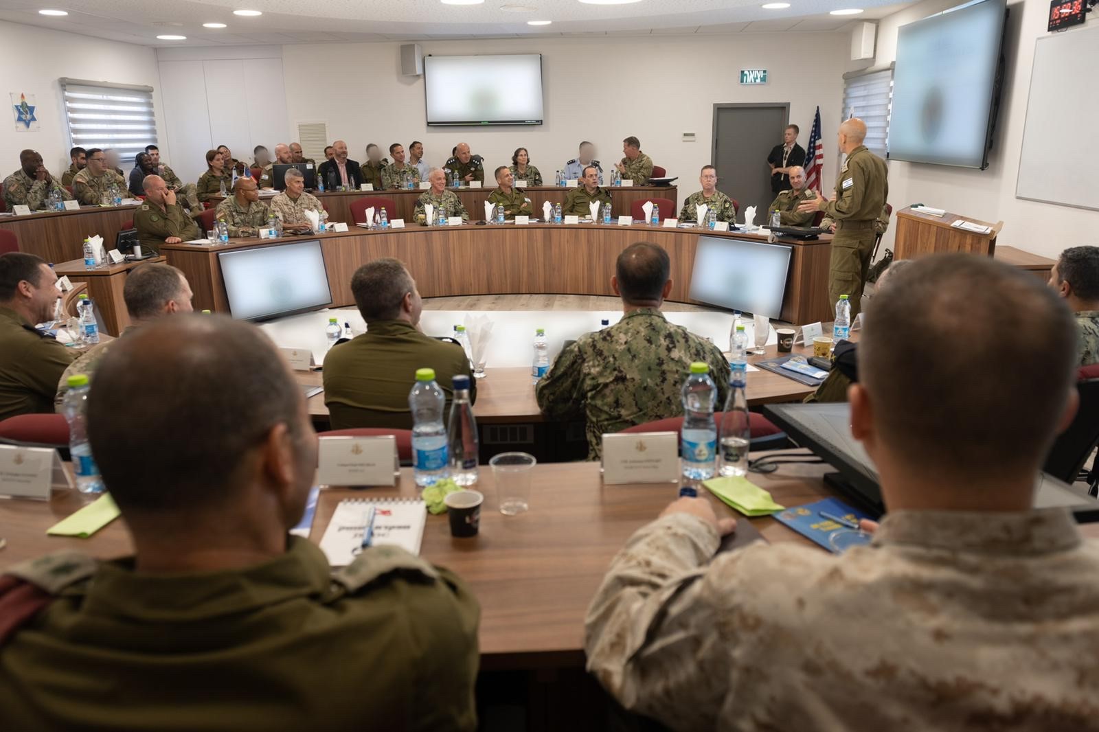 CENTCOM Senior Leaders meet with Israel Senior Military Leaders